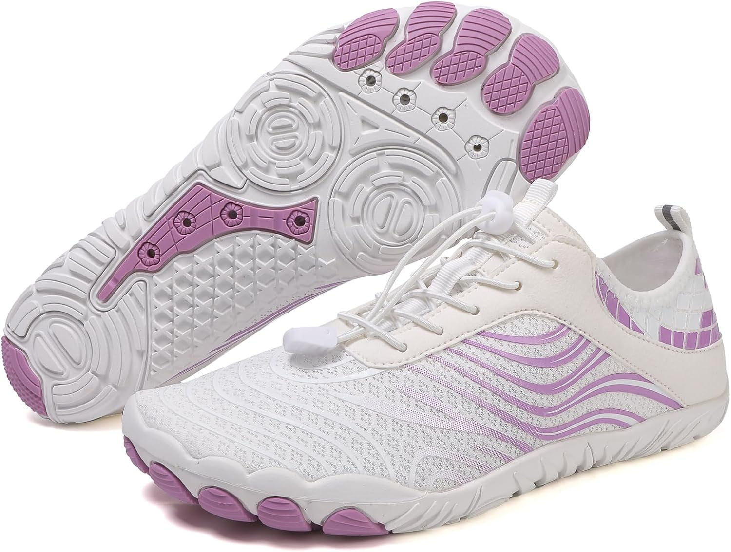 Barefoot Water Shoes for Men and Women, Wide Toe Box Quick-Dry Aqua ...