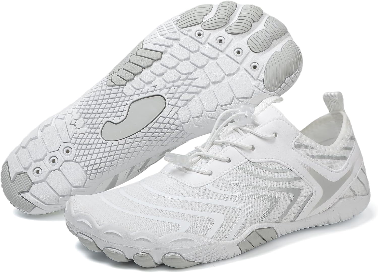 Barefoot Water Shoes for Men and Women, Wide Toe Box Quick-Dry Aqua ...