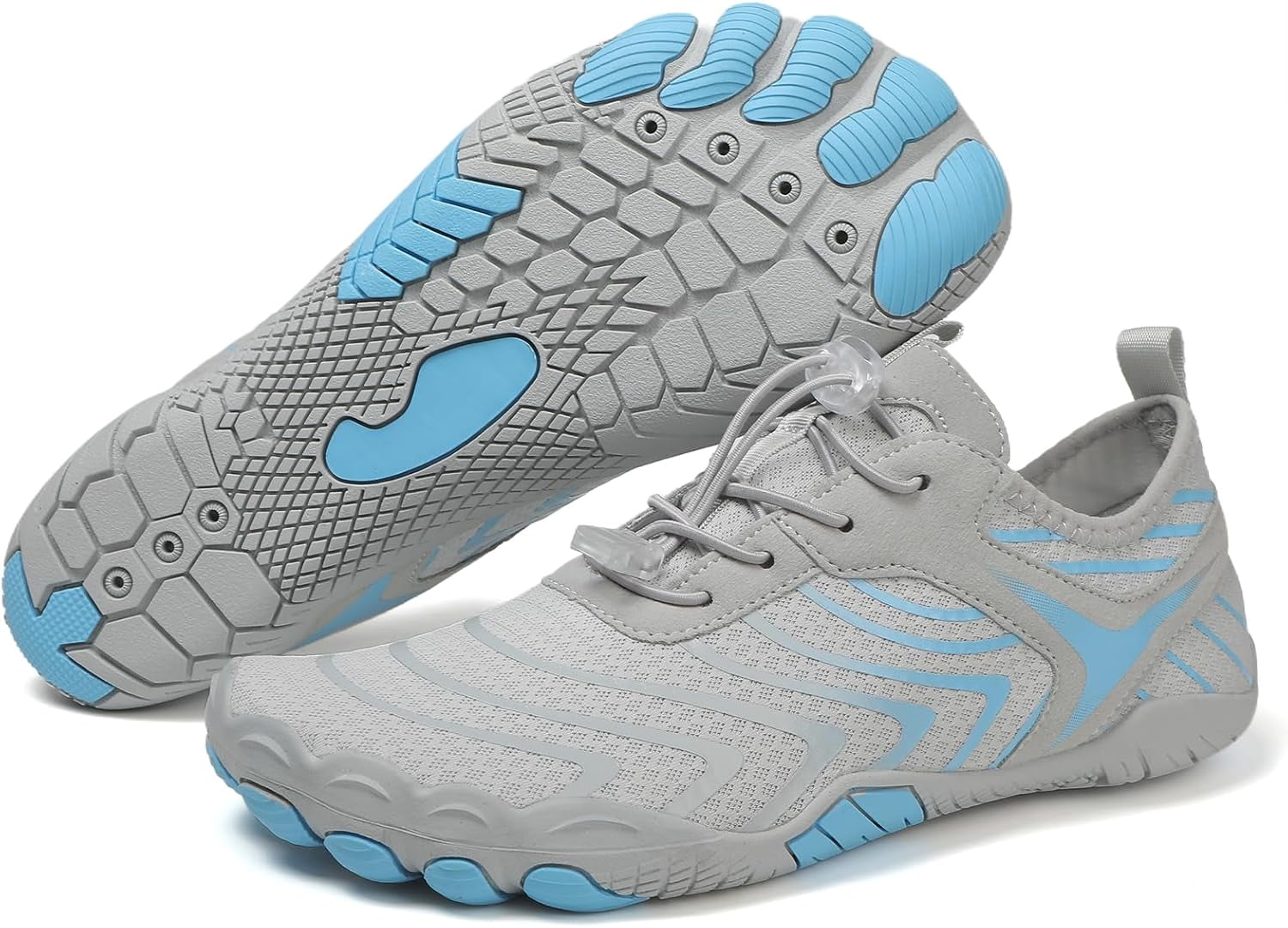 Barefoot Water Shoes for Men and Women, Wide Toe Box Quick-Dry Aqua ...