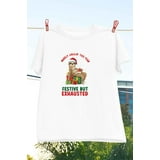 Barely Jingling This Year Funny Festive Christmas Sloth Unisex T-Shirt ...
