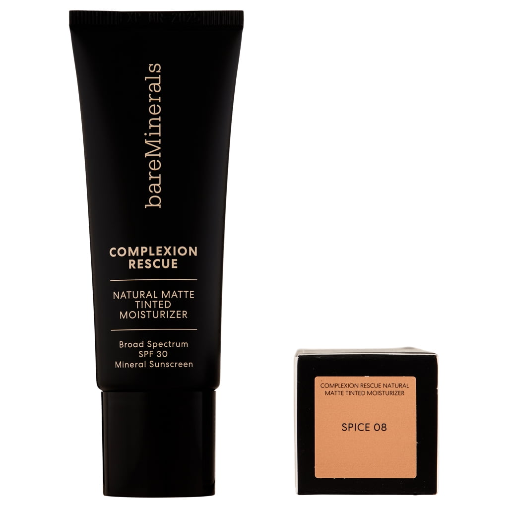 Bareminerals Complexion Rescue Natural MATTE Tinted Moisturizer SPF30 35ml 1.8oz - Spice 08 ...