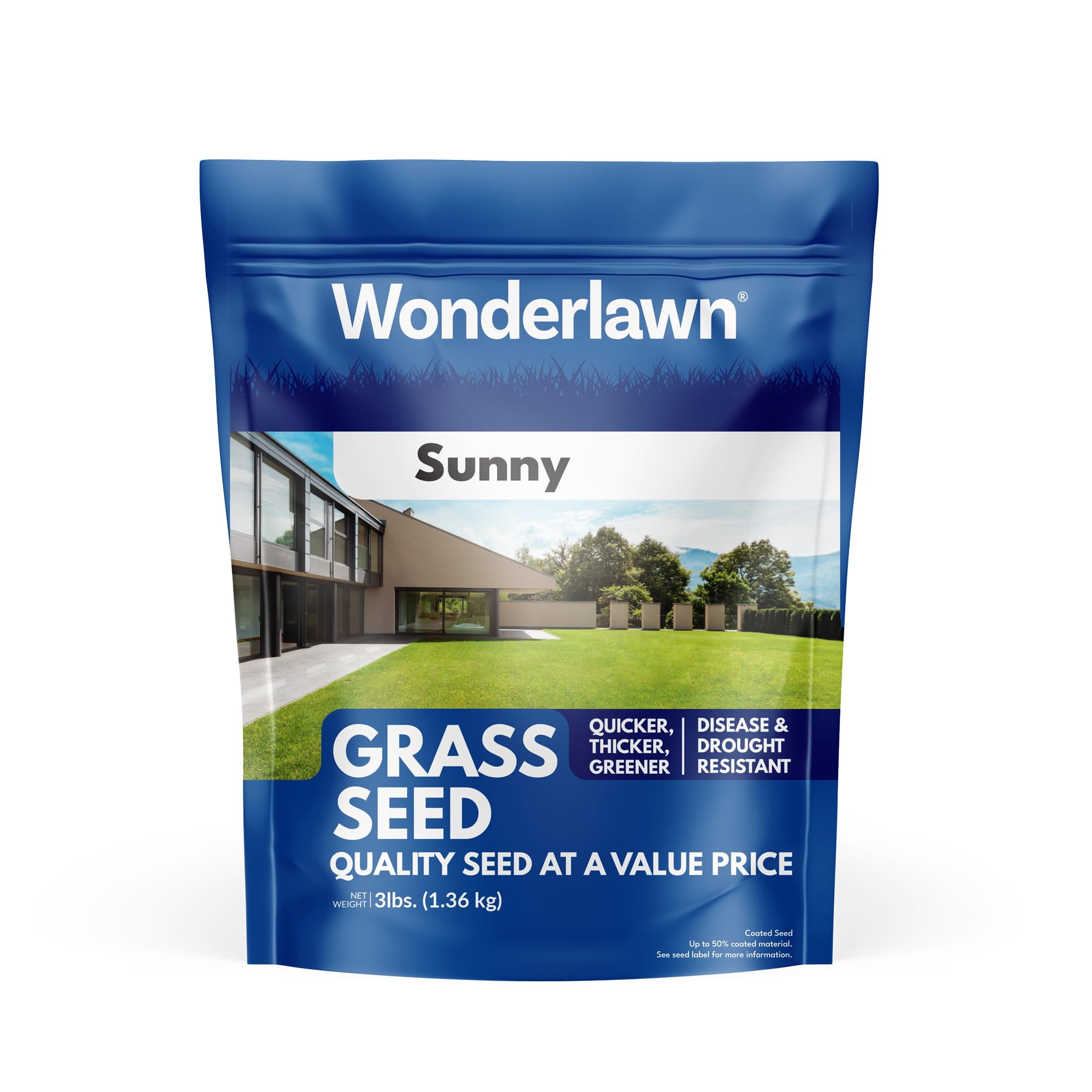 Barenbrug Wonderlawn Sunny Grass Seed Mix AFN1for Lawn Care and ...