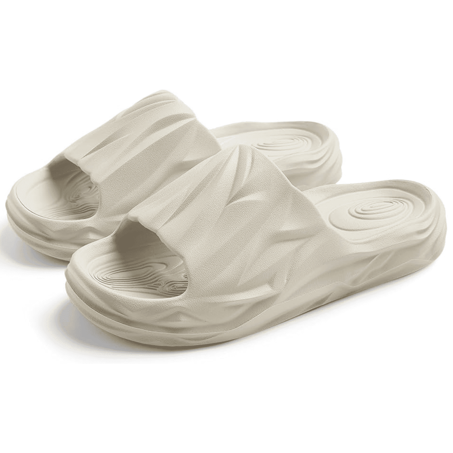 Barerun Slides for Men Women, Soft 1.77" Thick Sole, Recovery Foam ...