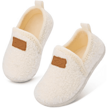 Barerun Toddler Boys Girls Slippers House Shoe Winter Fuzzy Slippers ...