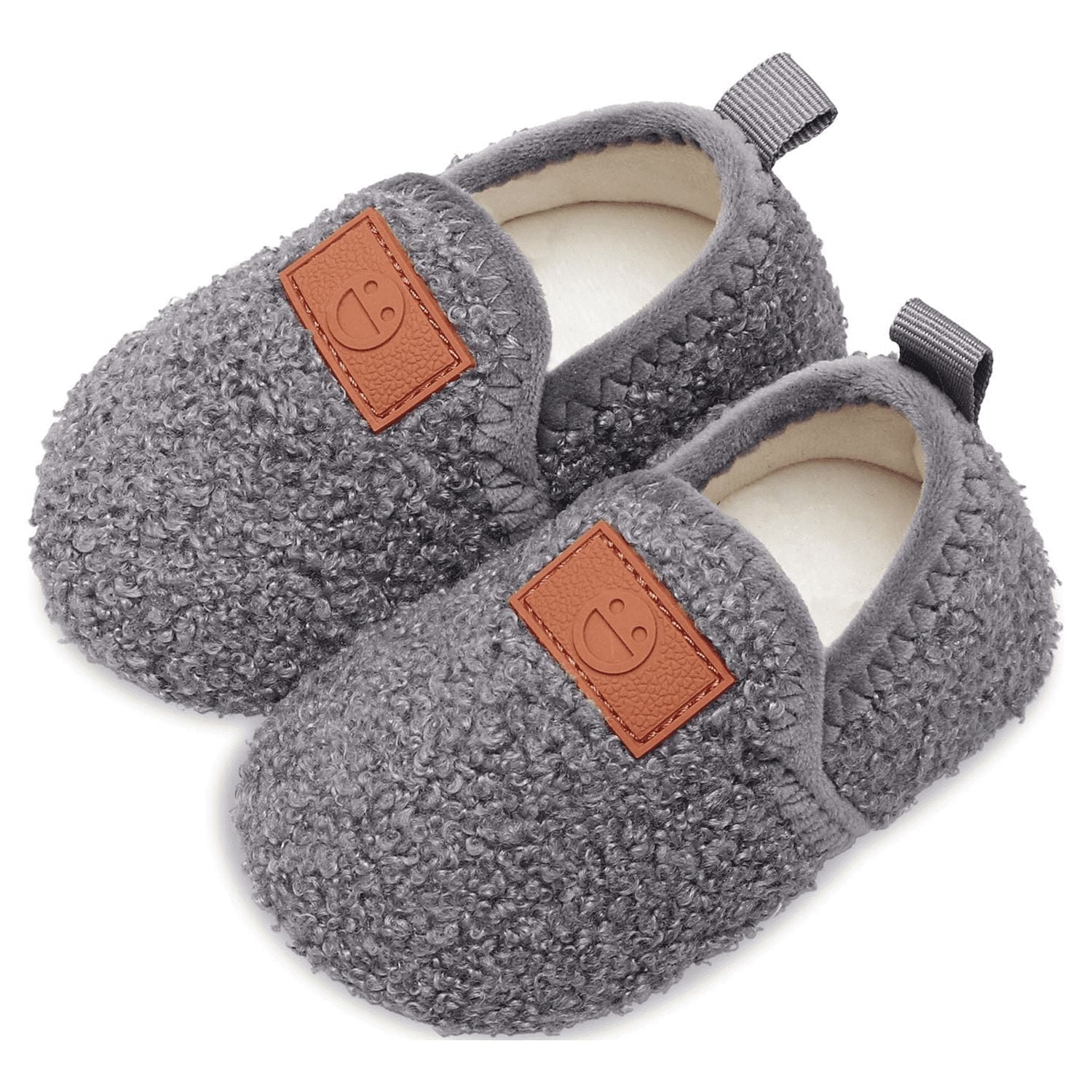 Barerun Youth Indoor Light Slippers for Boys Girls Kids House Shoes ...