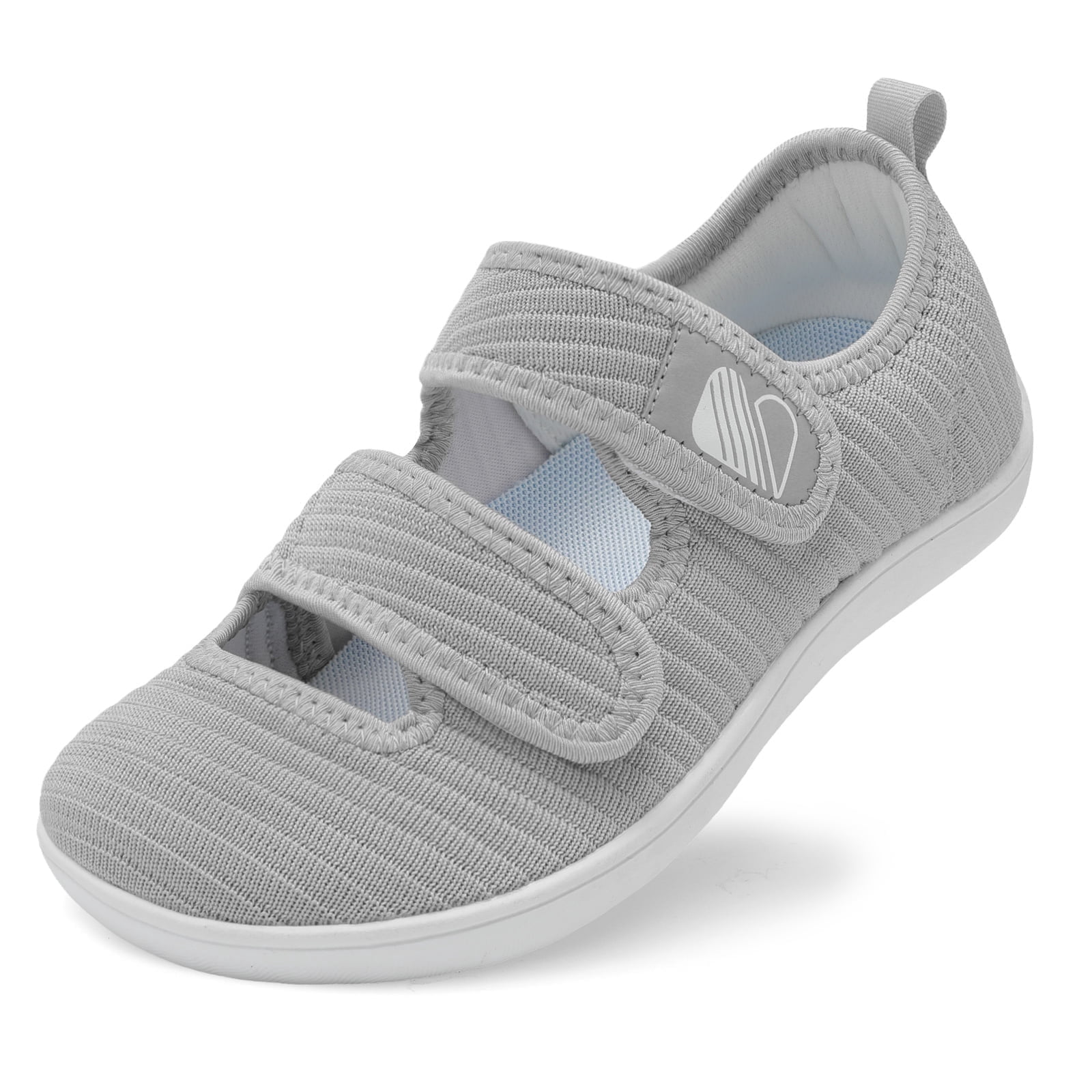 Barerun Adjustable Breathable Knit Walking Shoes for Women - Walmart.com