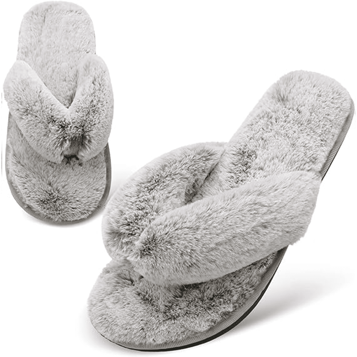 Barerun Women's Bedroom Slippers Comfort Four Season Classy Indoor Spa ...