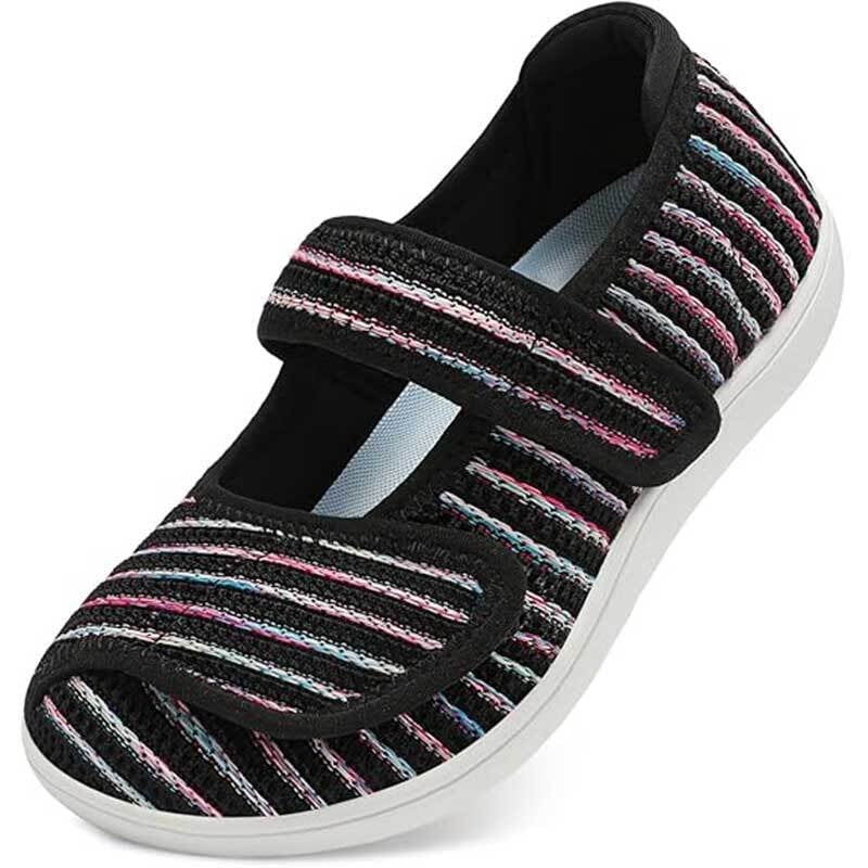 Barerun Womens Mary Jane Diabetic Shoes Arthritis Edema Casual Shoes ...