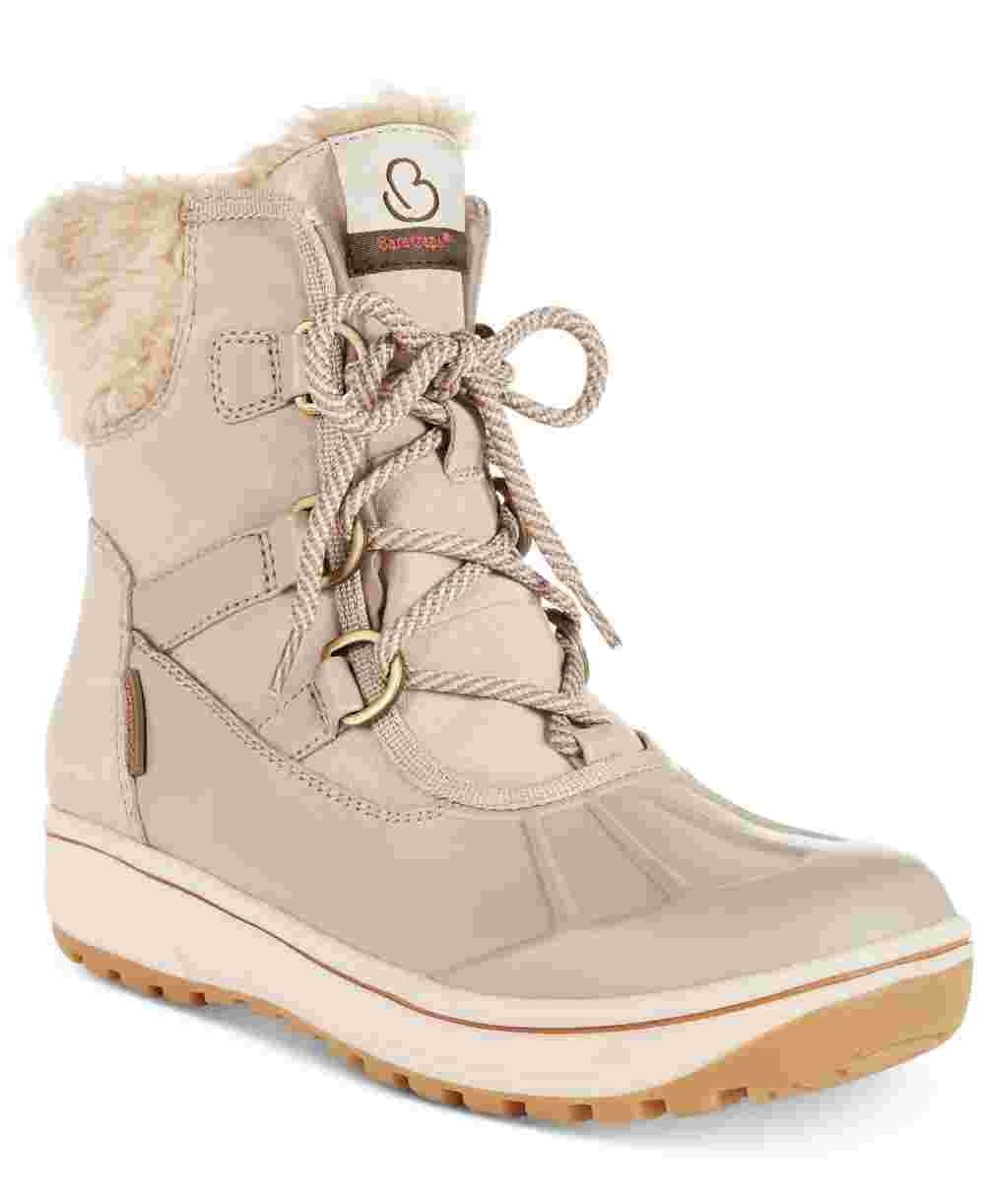 Baretraps Women's Danula Lace-Up Cold-Weather Boots Brown Size 8.5M ...