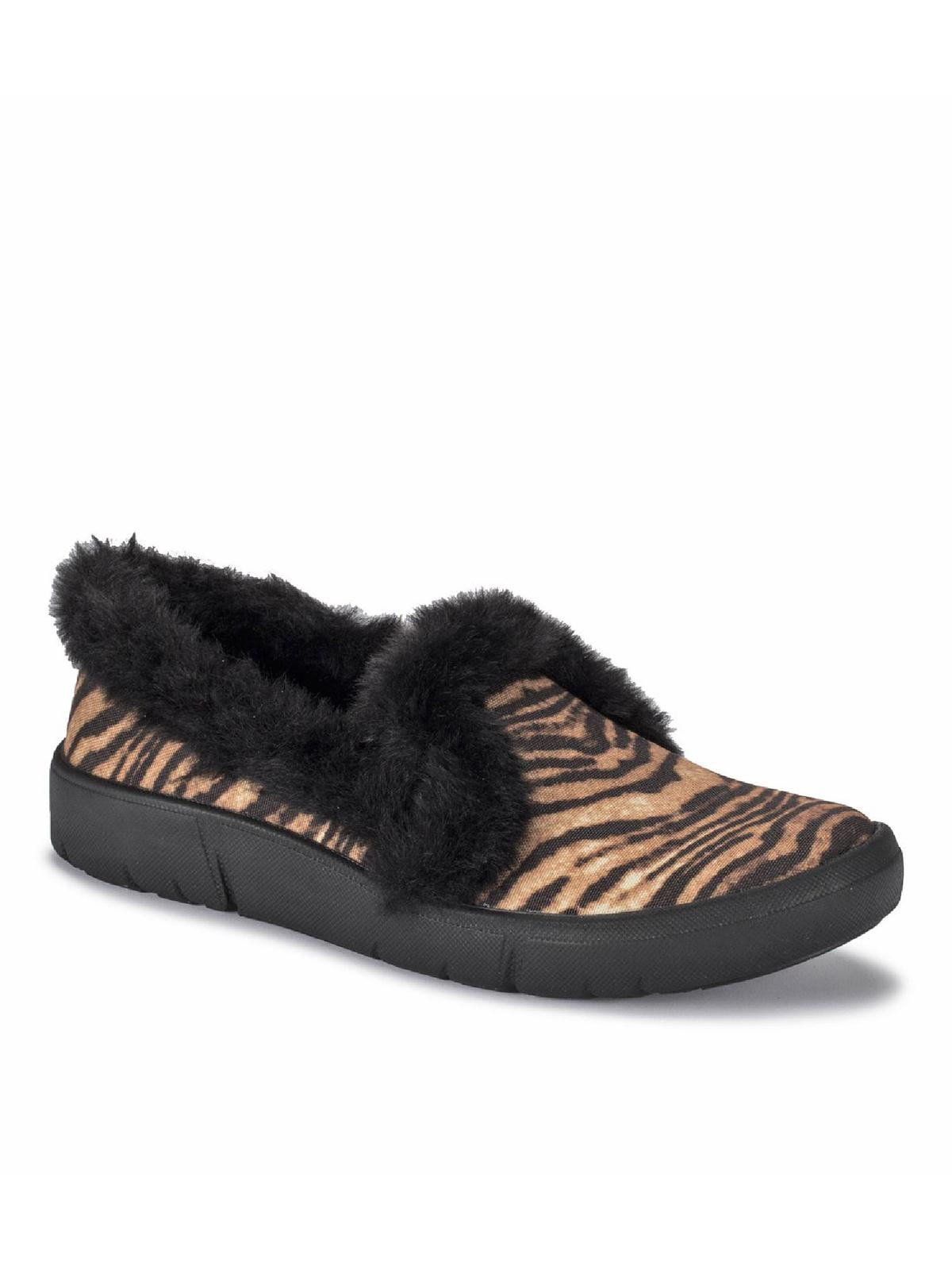 Baretraps Womens Bunny Faux Fur Slip On Loafers - Walmart.com