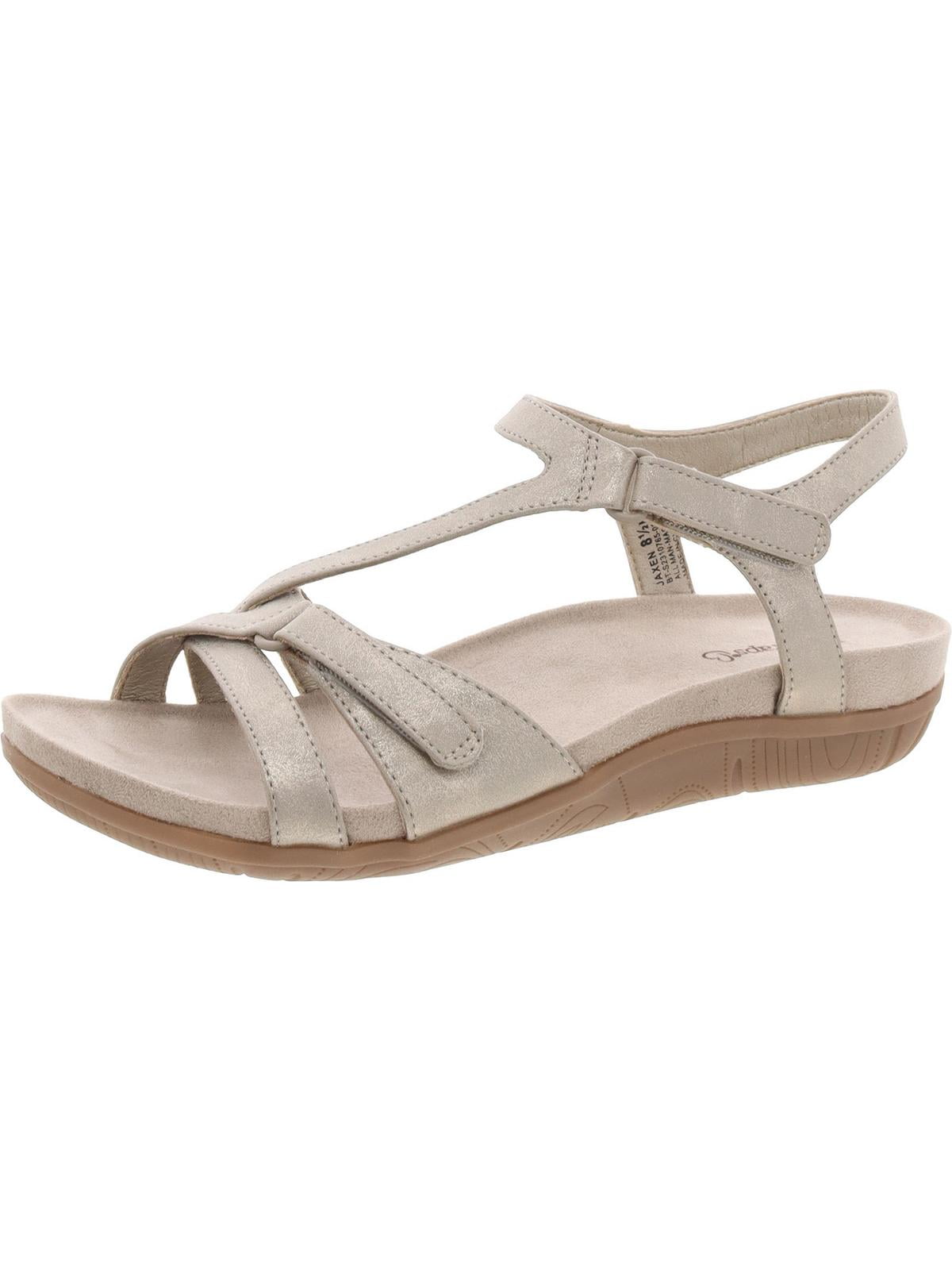 Baretraps Womens Jaxen Padded Insole Casual Wedge Sandals - Walmart.com