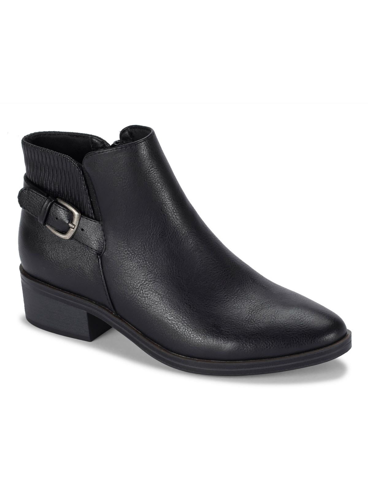 Baretraps Womens Marconi Zipper Faux Leather Booties - Walmart.com
