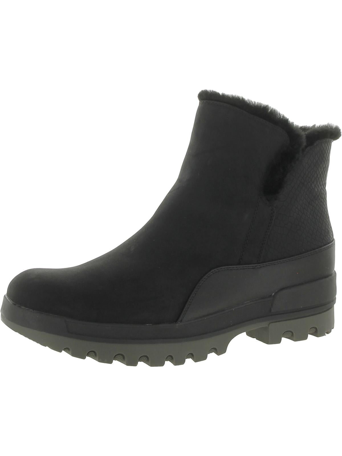 Baretraps Womens Noemi Faux Leather Cozy Winter & Snow Boots - Walmart.com