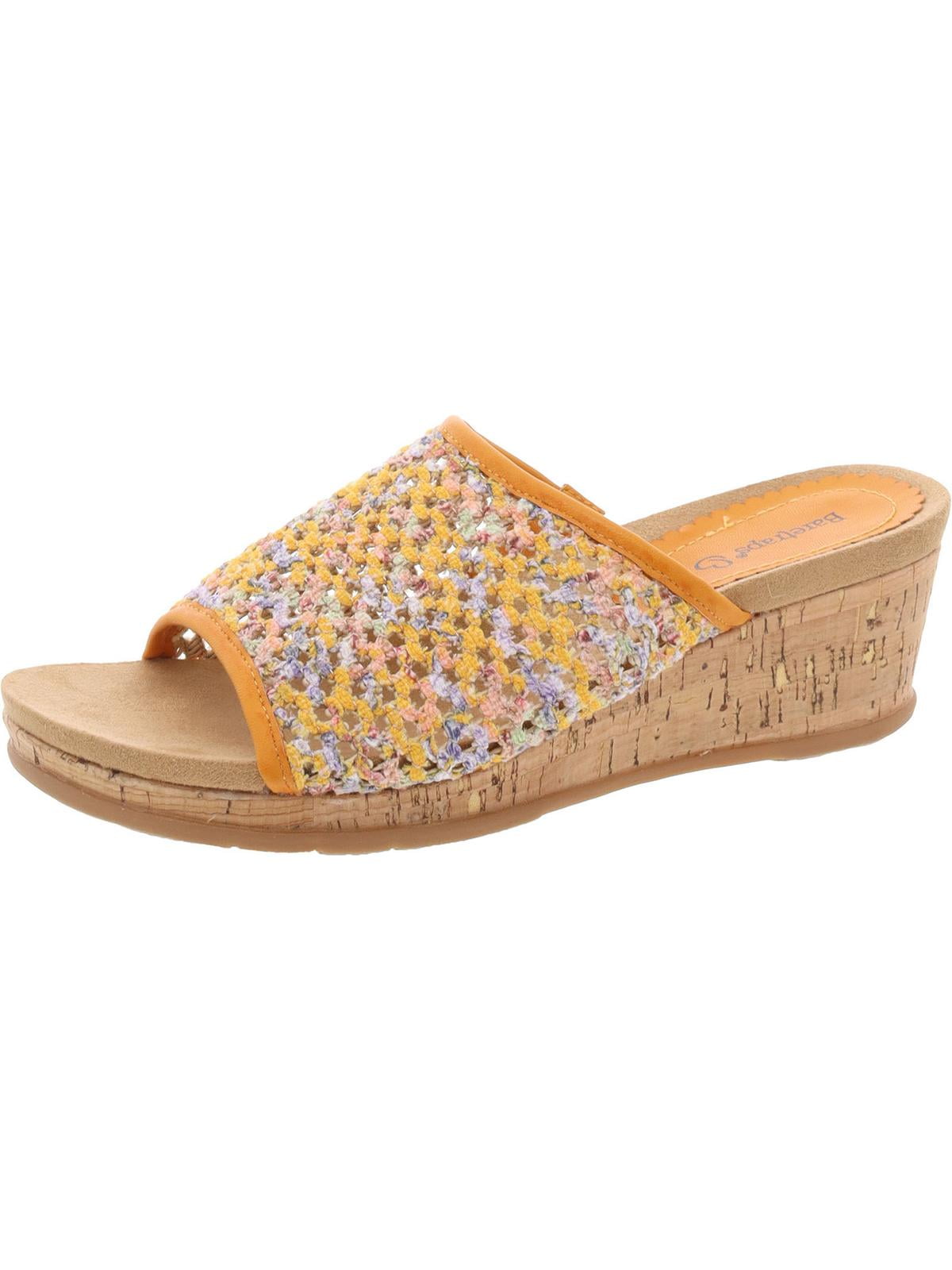 Baretraps Womens Padded Insole Wedge Sandals - Walmart.com