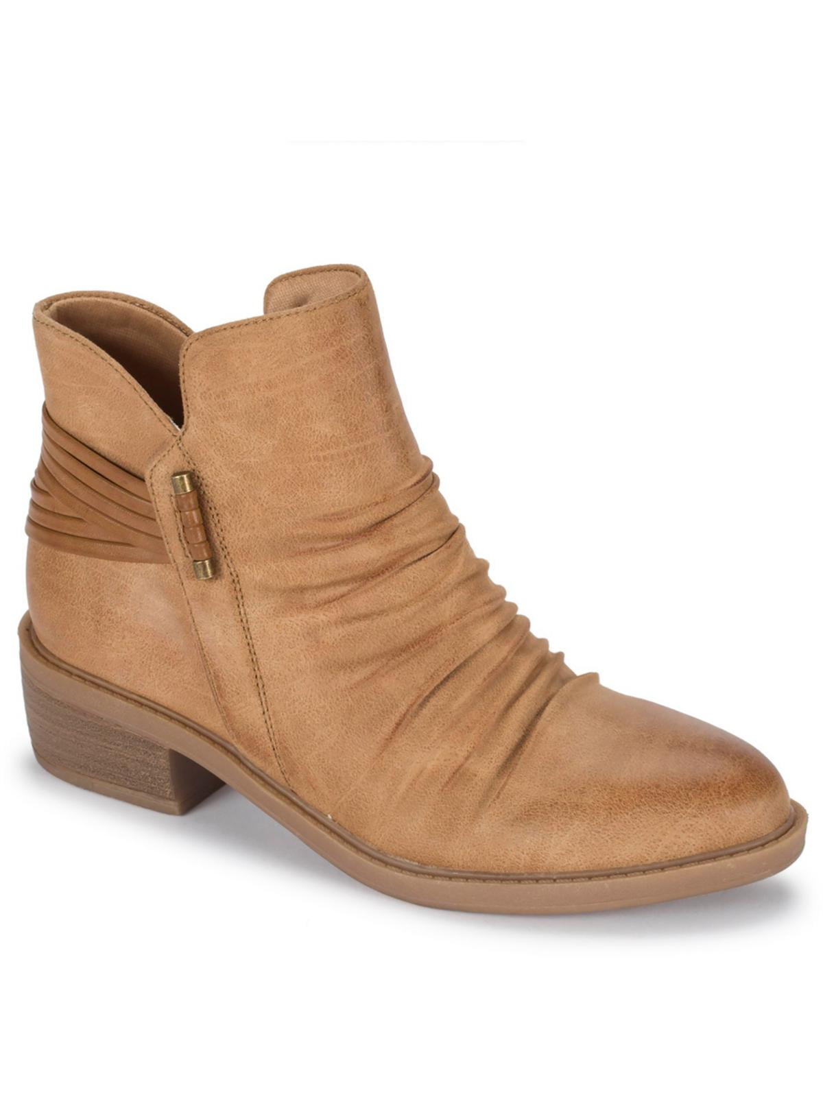 Baretraps Womens Sazzie Faux Suede Zip-up Ankle Boots - Walmart.com