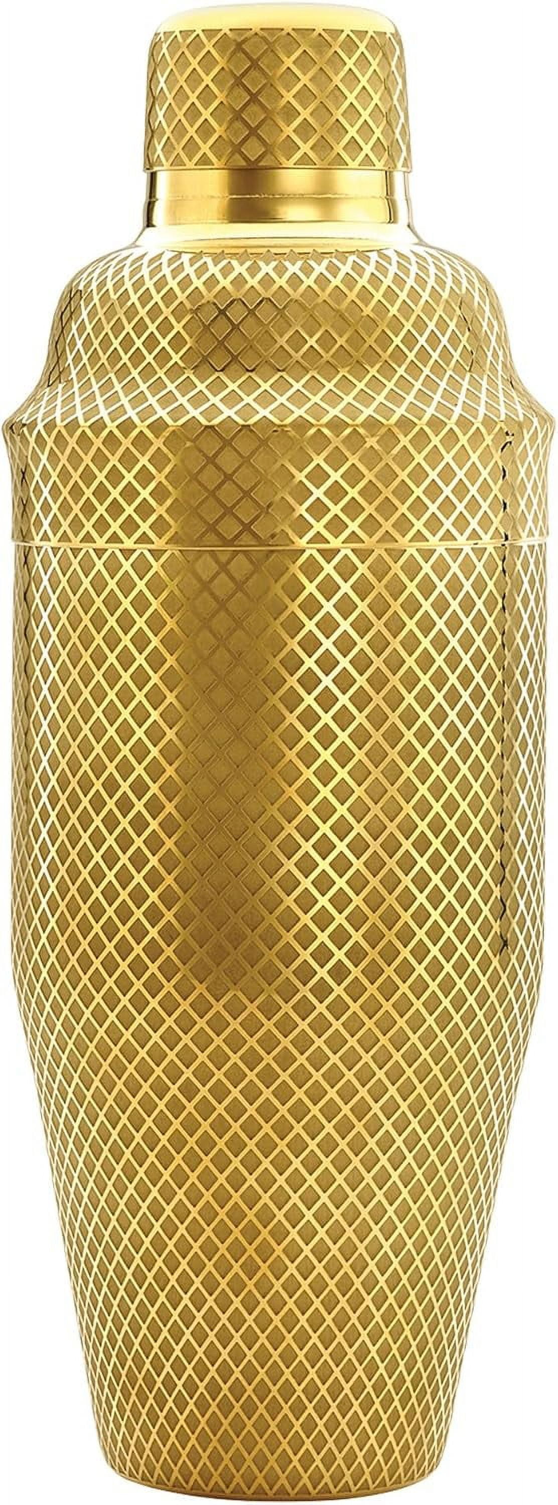 Barfly 3-Piece Diamond Lattice Etch Japanese Cocktail Shaker Set (24 Oz ...