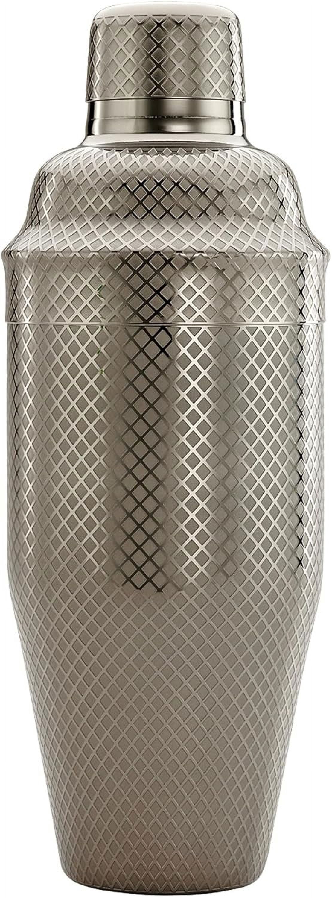 Barfly 3-Piece Diamond Lattice Etch Japanese Cocktail Shaker Set (24 Oz ...
