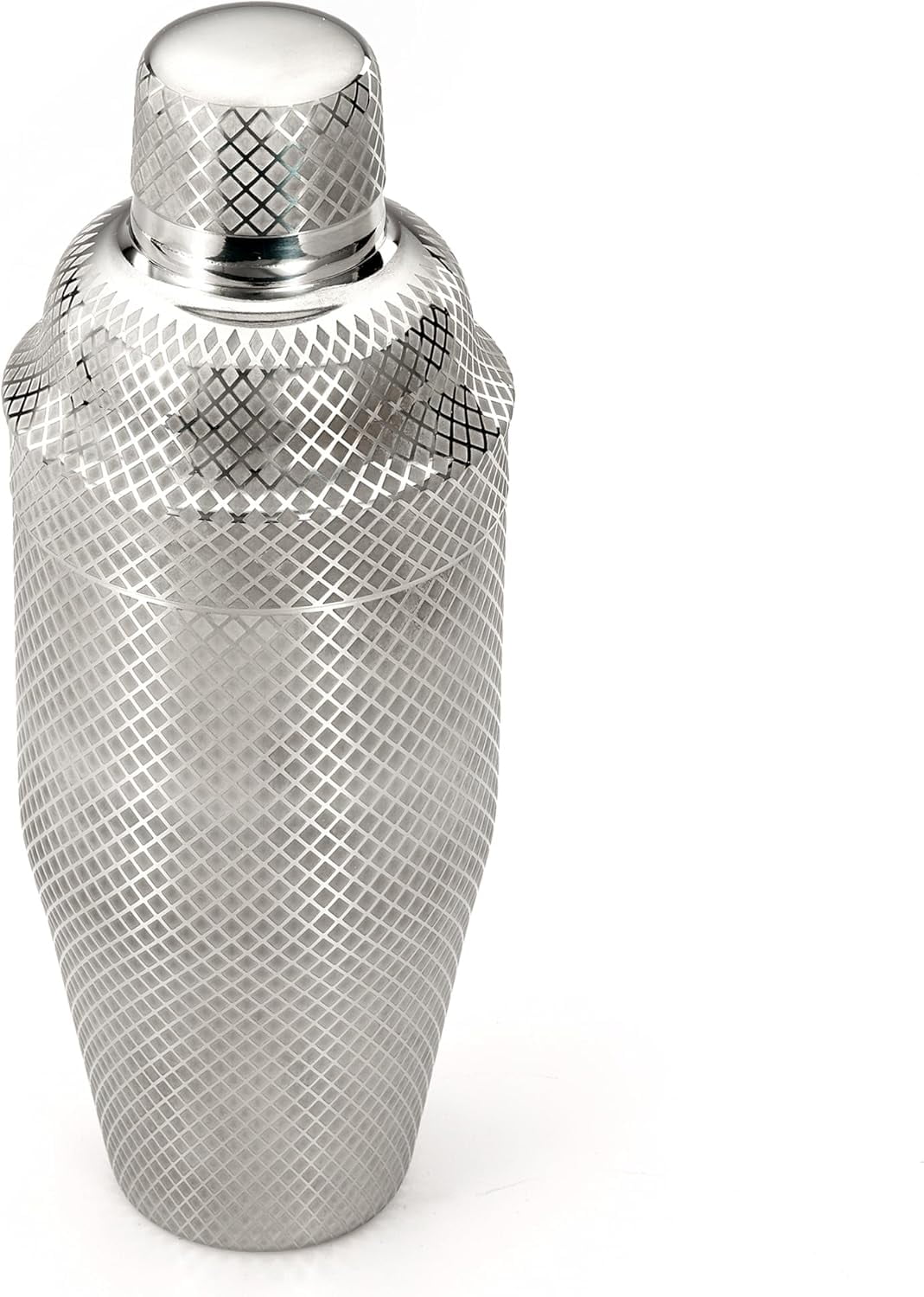 Barfly 3-Piece Diamond Lattice Etch Japanese Cocktail Shaker Set (24 Oz ...