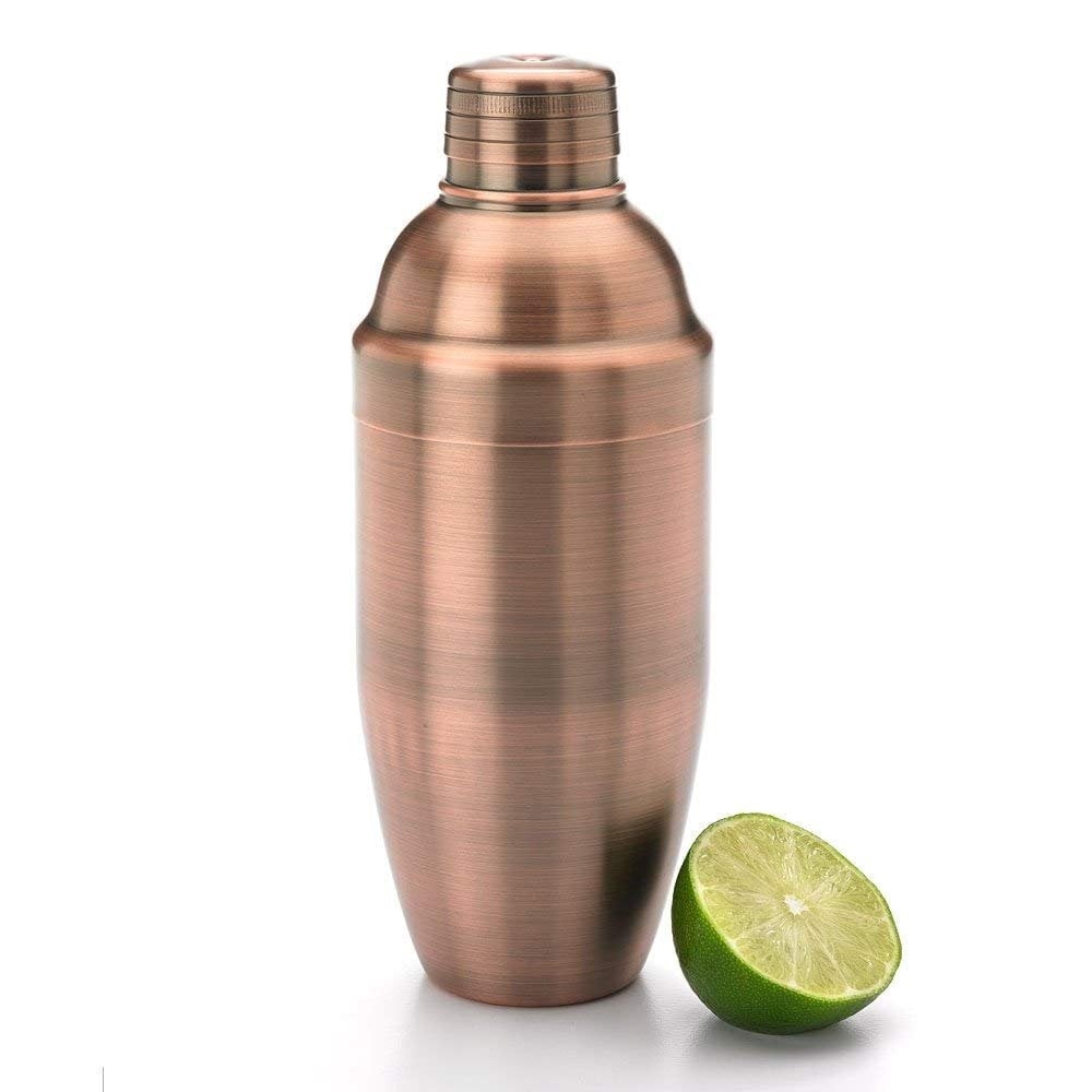 Barfly Cocktail Shaker, 24oz (700 ml), Antique Copper - Walmart.com