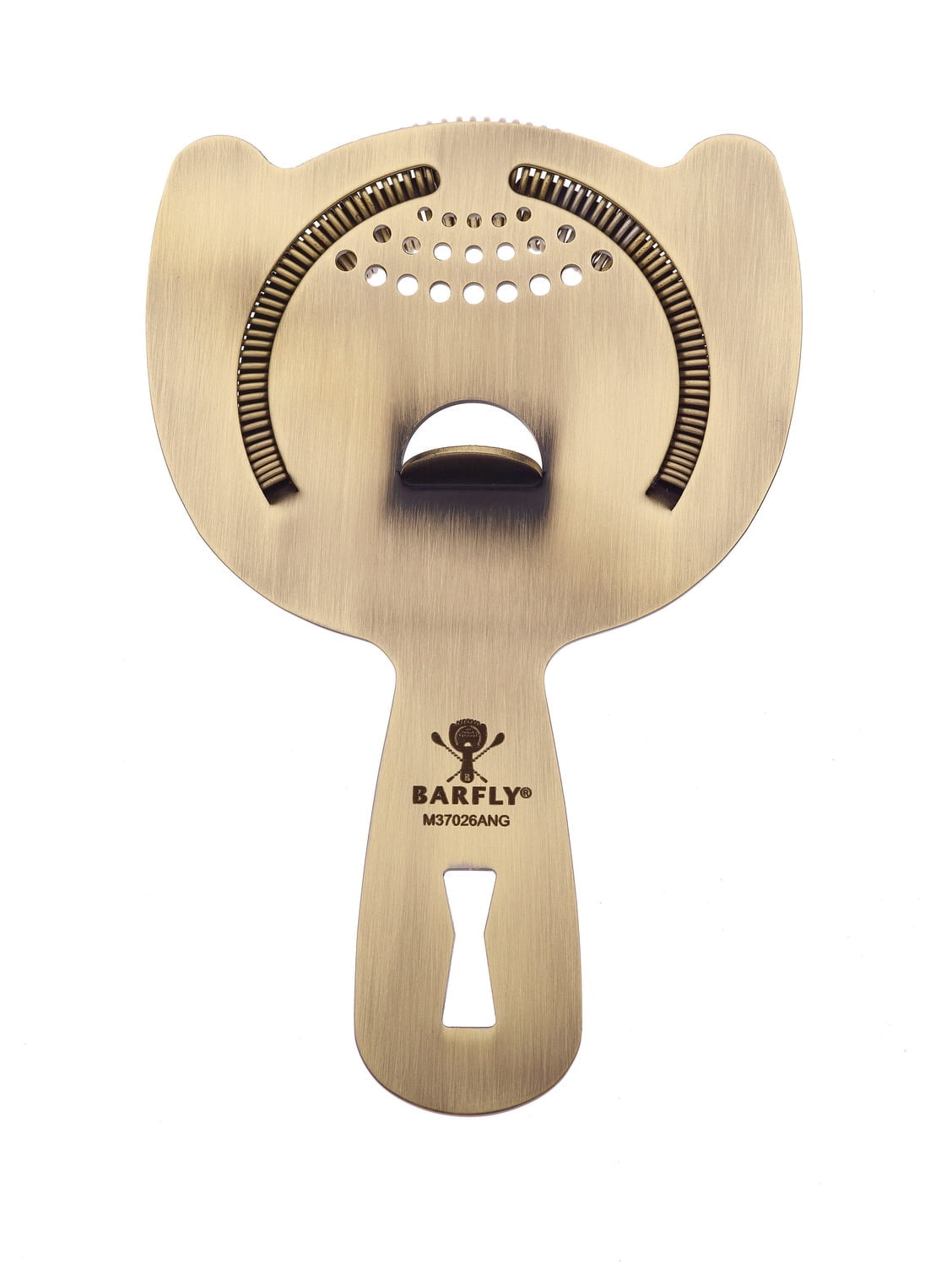 Barfly Heavy-Duty Spring Bar Strainer, Antique Gold - Walmart.com