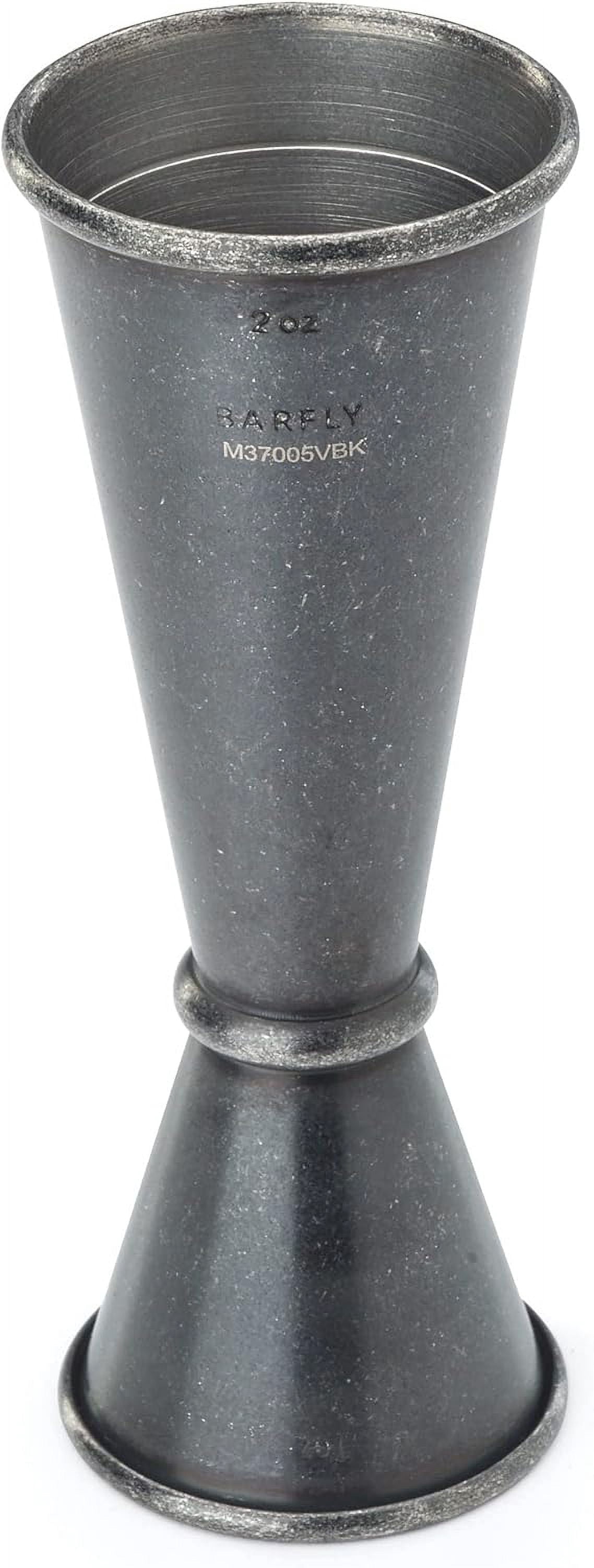 Barfly Japanese Style Jigger, 1 oz x 2 oz, Vintage Black - Walmart.com