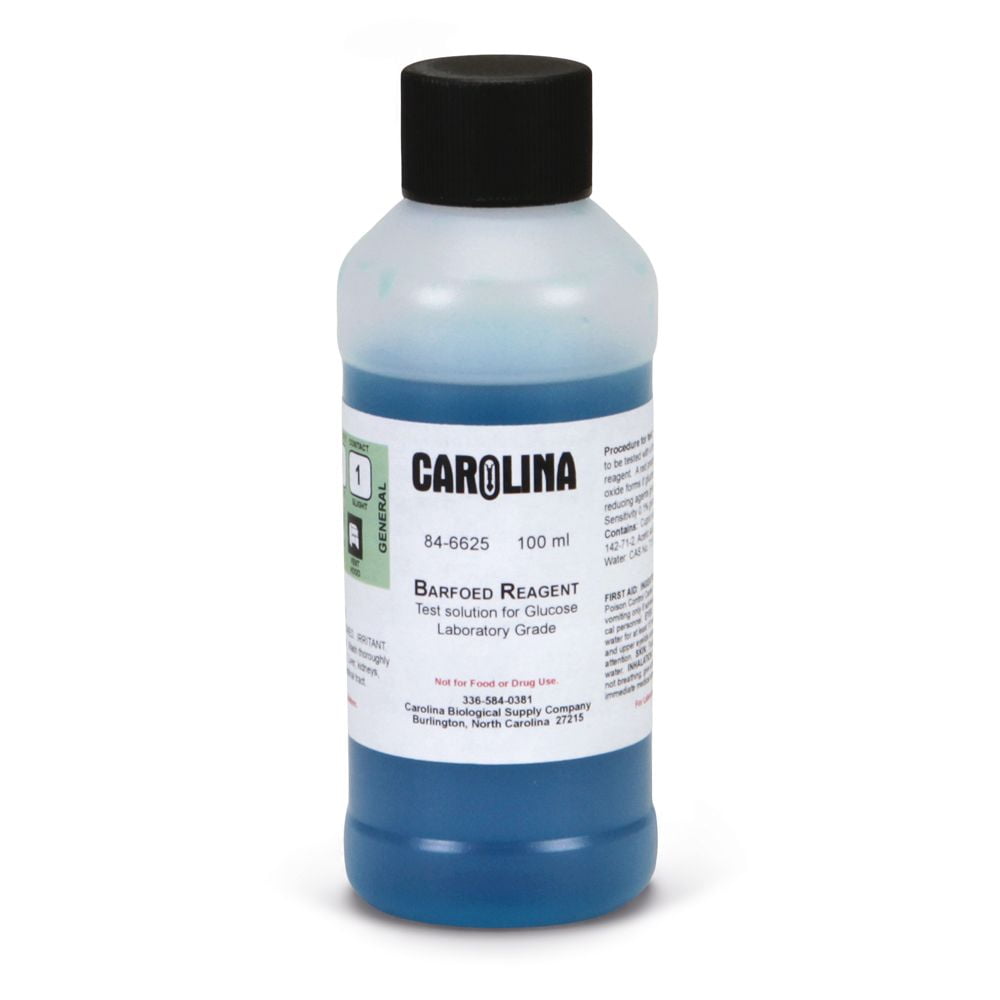 Barfoed Reagent, Laboratory Grade, 100 Ml - Walmart.com