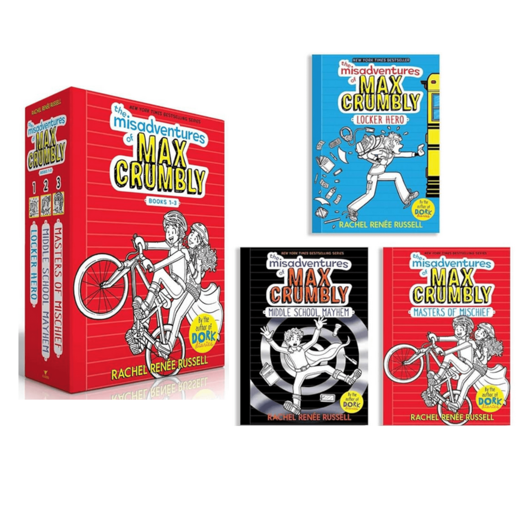 Bargain Book* : The Misadventures of Max Crumbly Books 1-3 : Locker ...