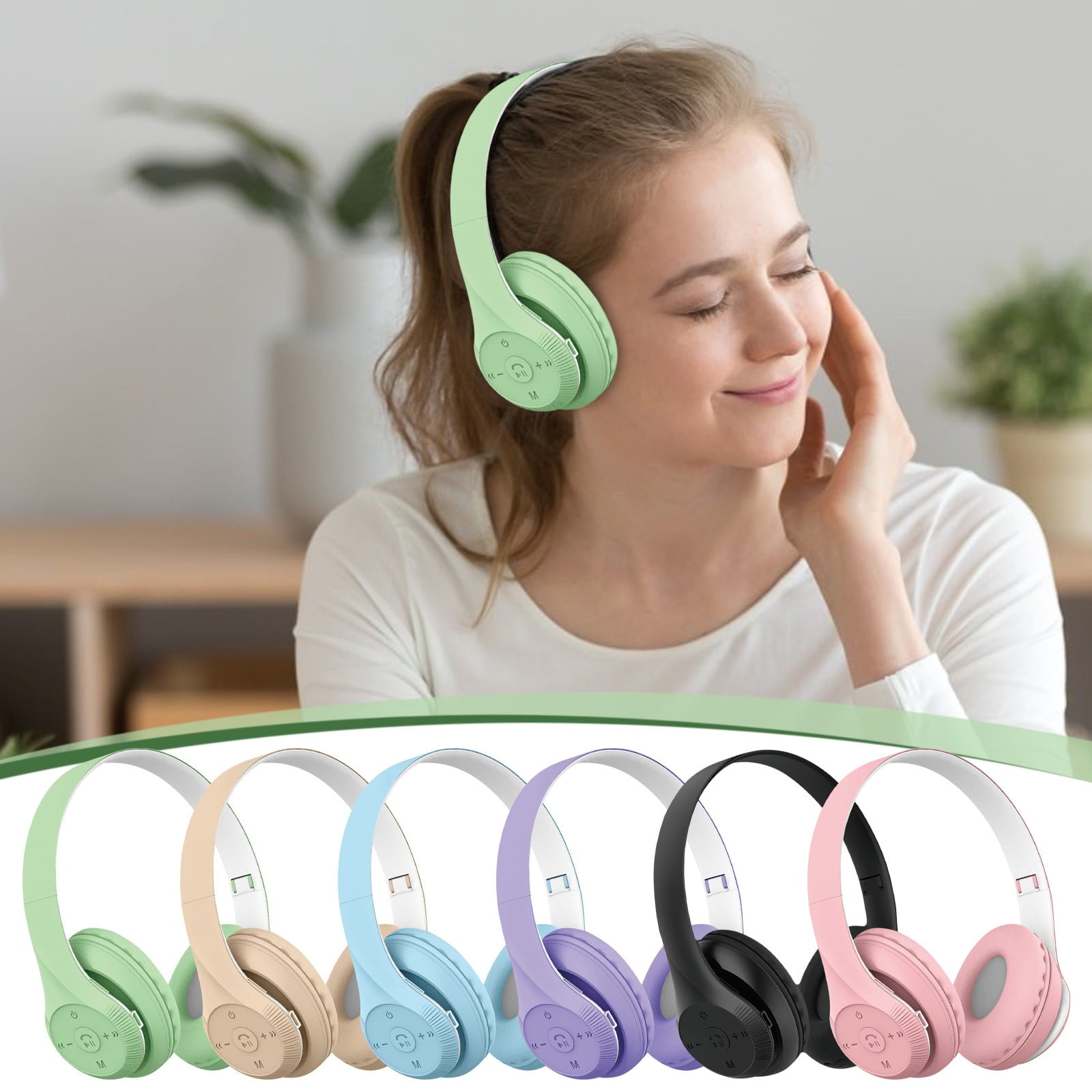 Bargain, Foldable Wireless Bluetooth Headset, Retractable Design ...