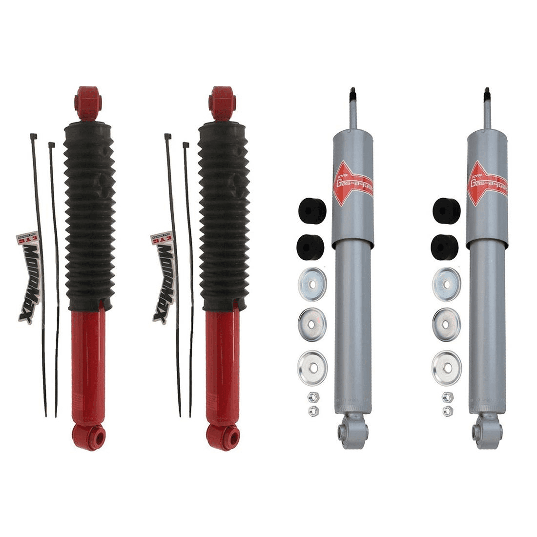 BargainZoom 4PCS Shock Absorber - Front Rear shocks for Acura SLX 1996 ...