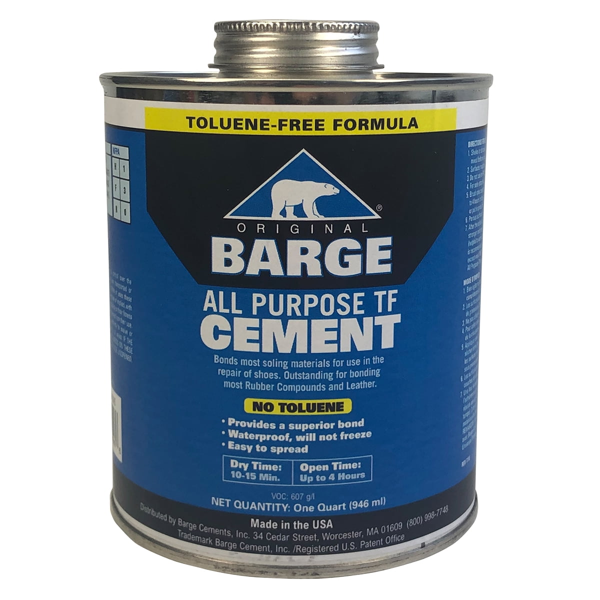 Barge All-Purpose TF Cement - Quart - Walmart.com