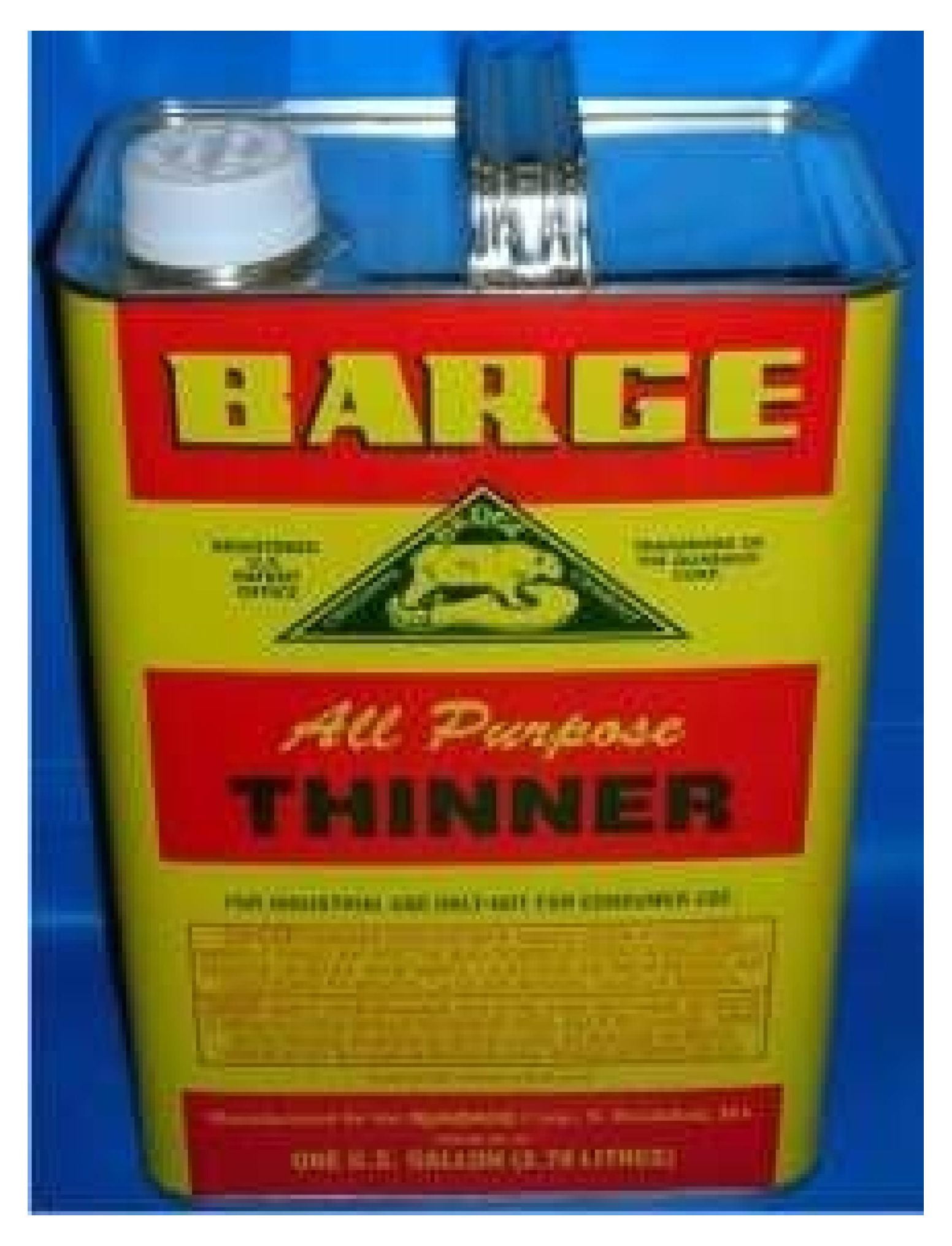 Barge Original All Purpose Cement Thinnner with Toluene by Quabaug Corp -1 Gallon- - Walmart.com