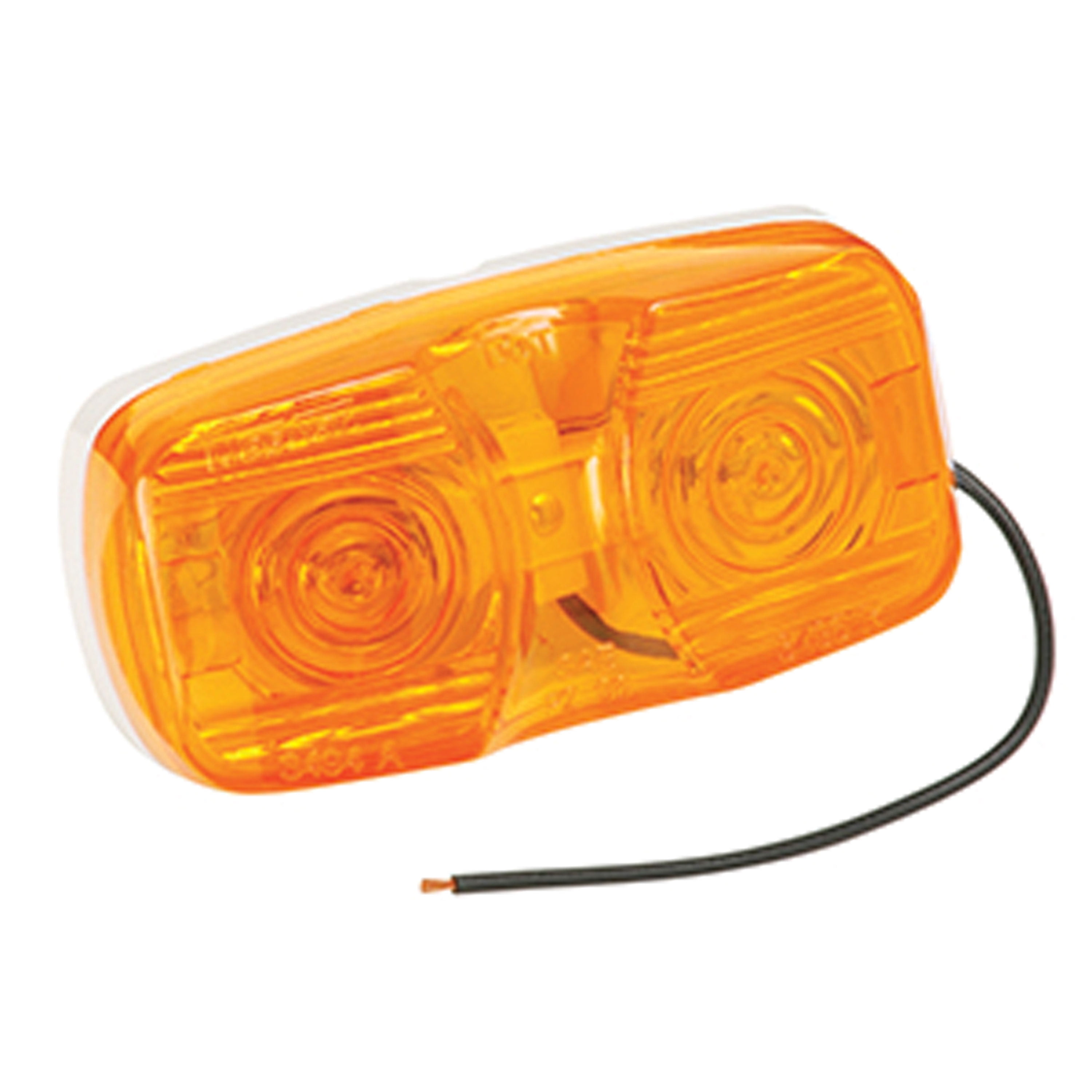 Bargman 32-003440 Dual Bulb Clearance Light - Amber - Walmart.com