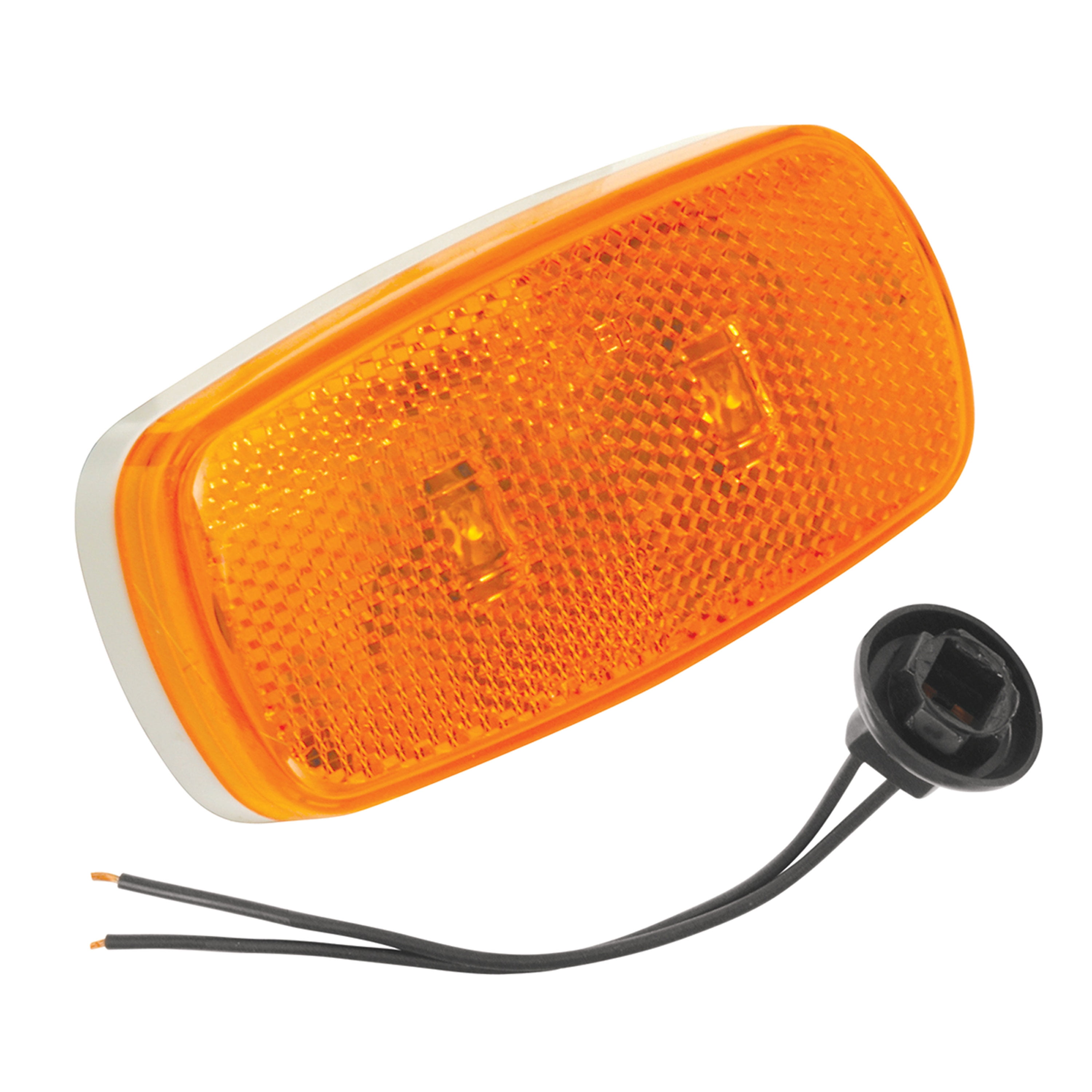 Bargman 42-59-402 LED Clearance Light #59 - Amber - Walmart.com