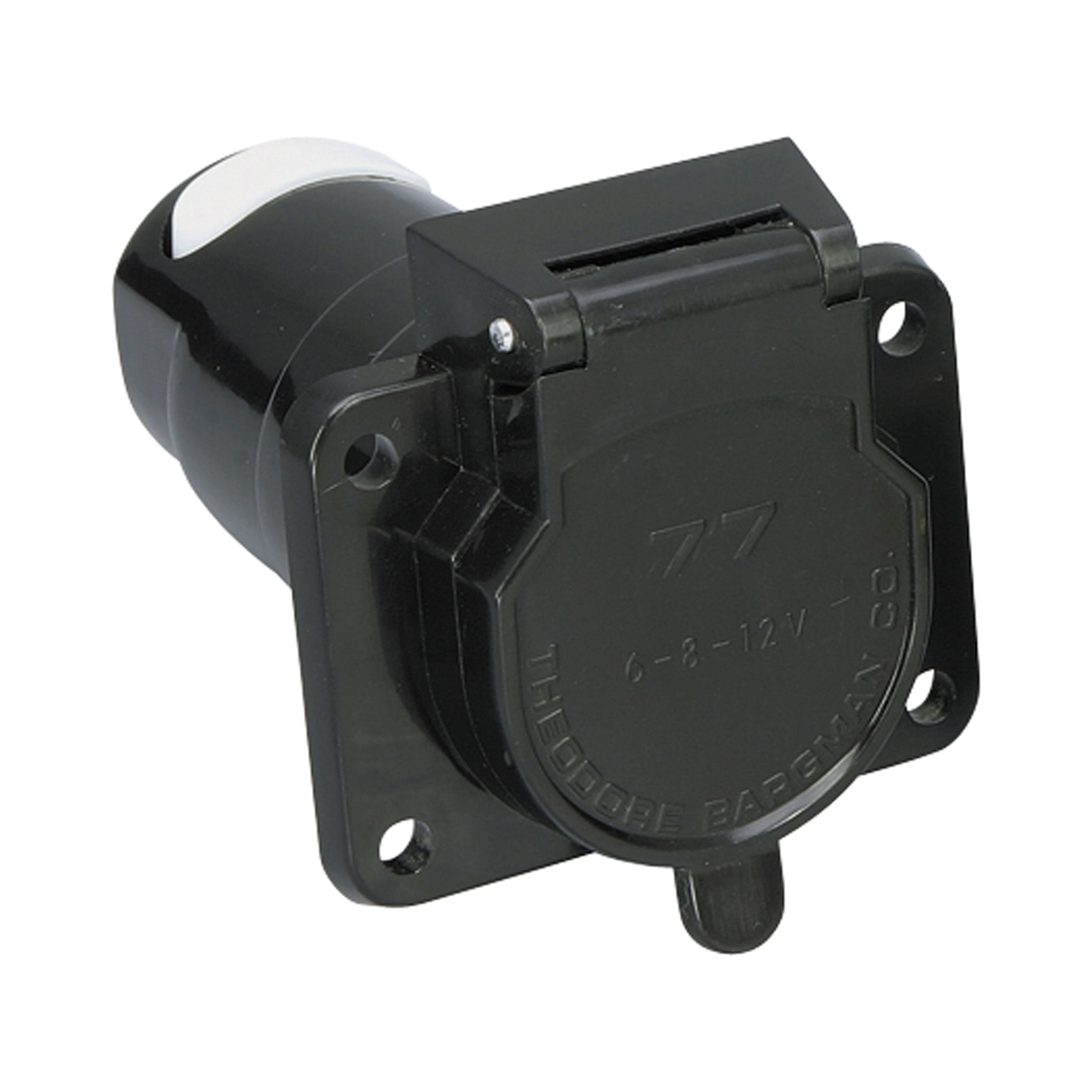 Bargman 50-77-001 7-Way Thermo-Plastic Connector - Car End - Walmart.com