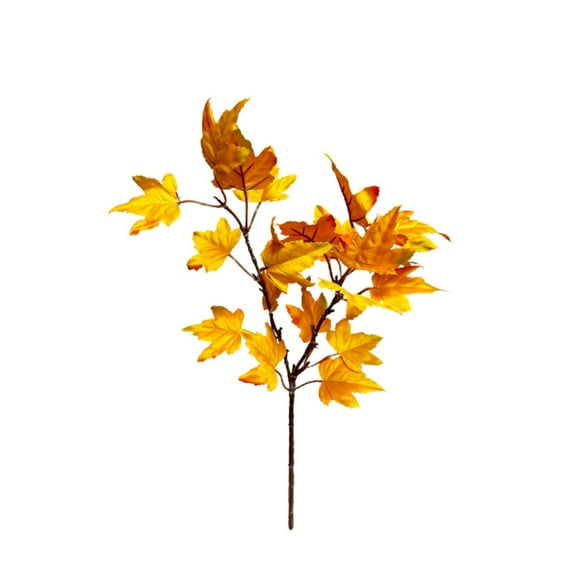 Barhoo Artificial Fall Flowers Autumn Maple Leaves Decor for ...
