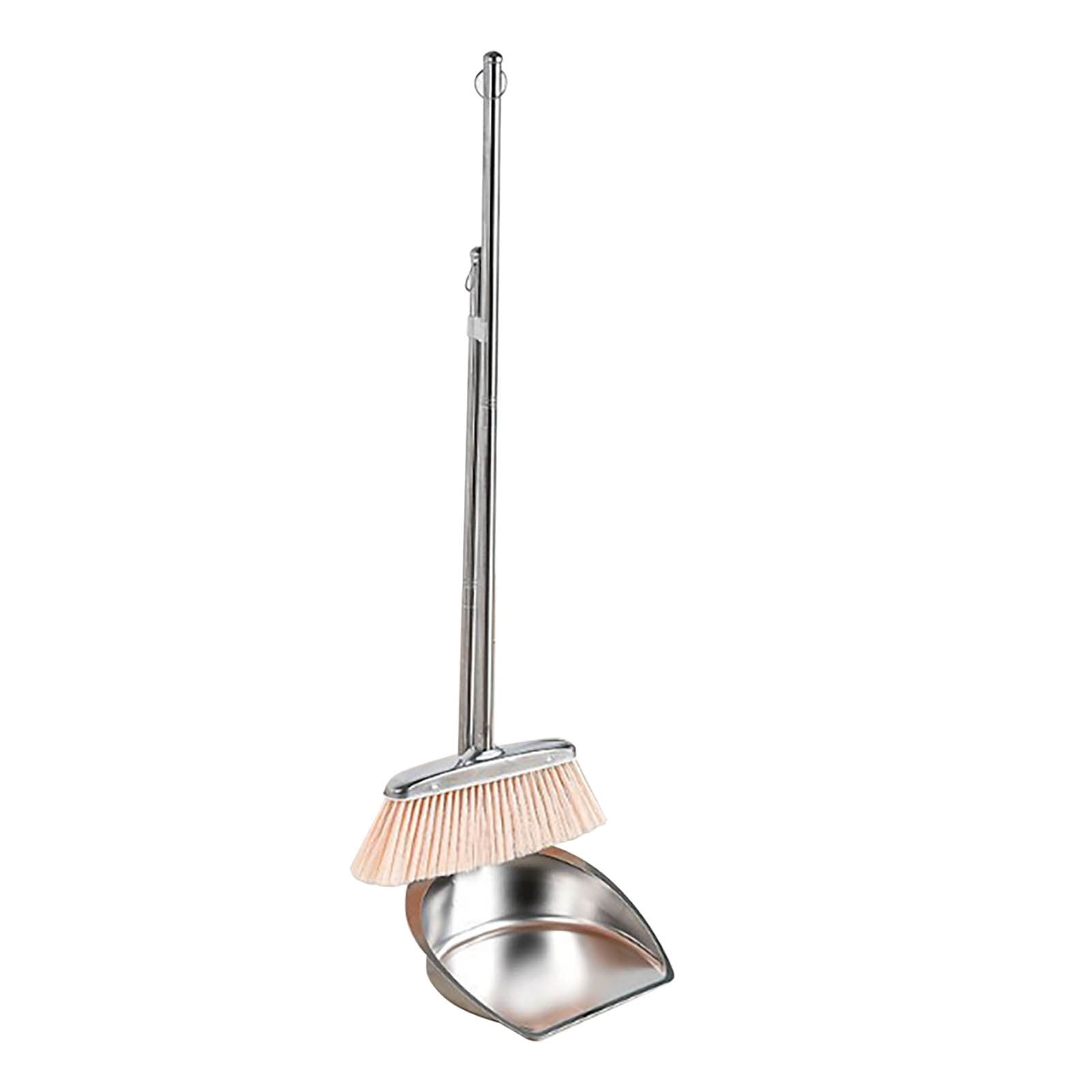 Barhoo Broom and Dustpan Clearance! Stainless Steel Household Dormitory ...