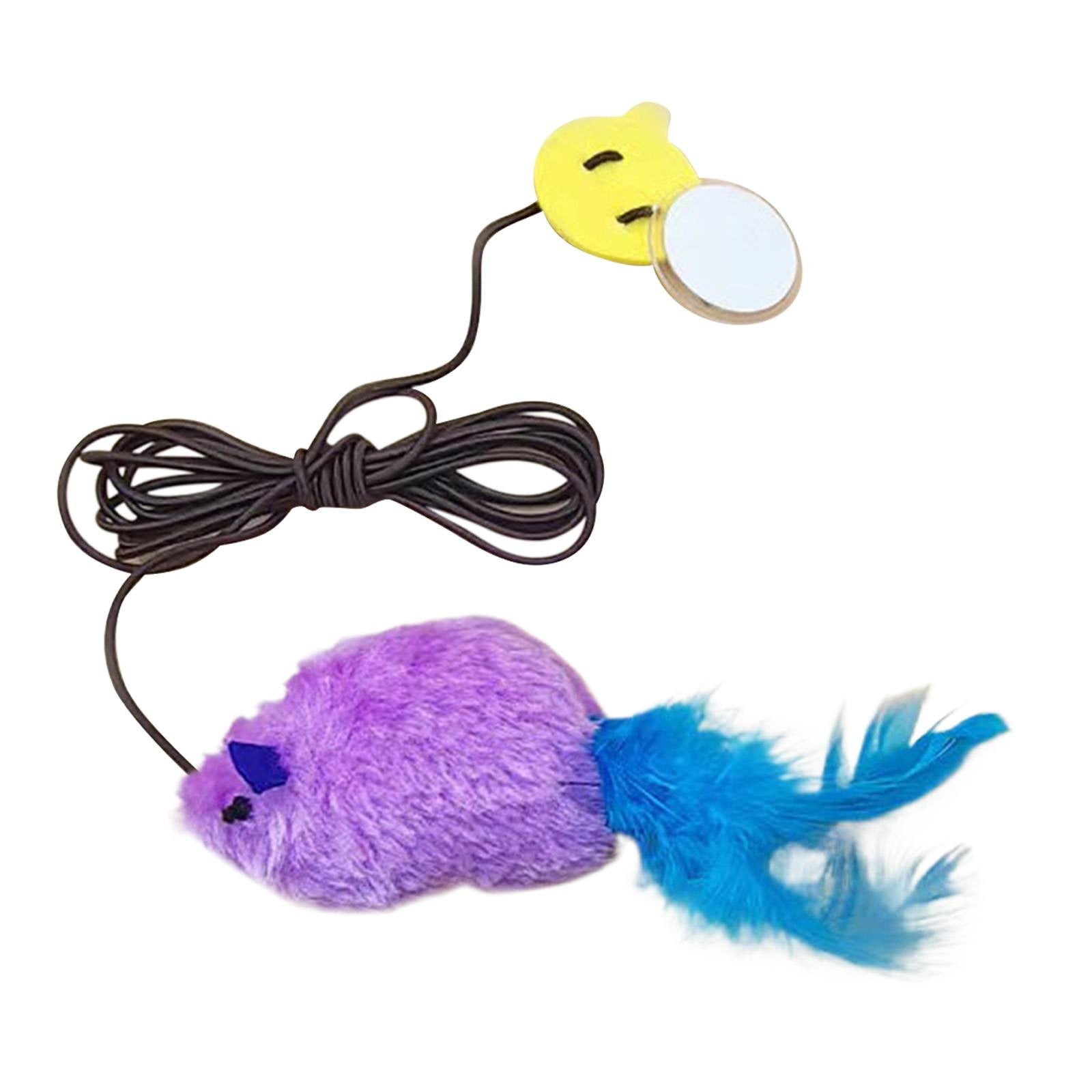 Barhoo Cat Door Hanging Toy Elastic Rope Interactive Toy Pendant Plush ...