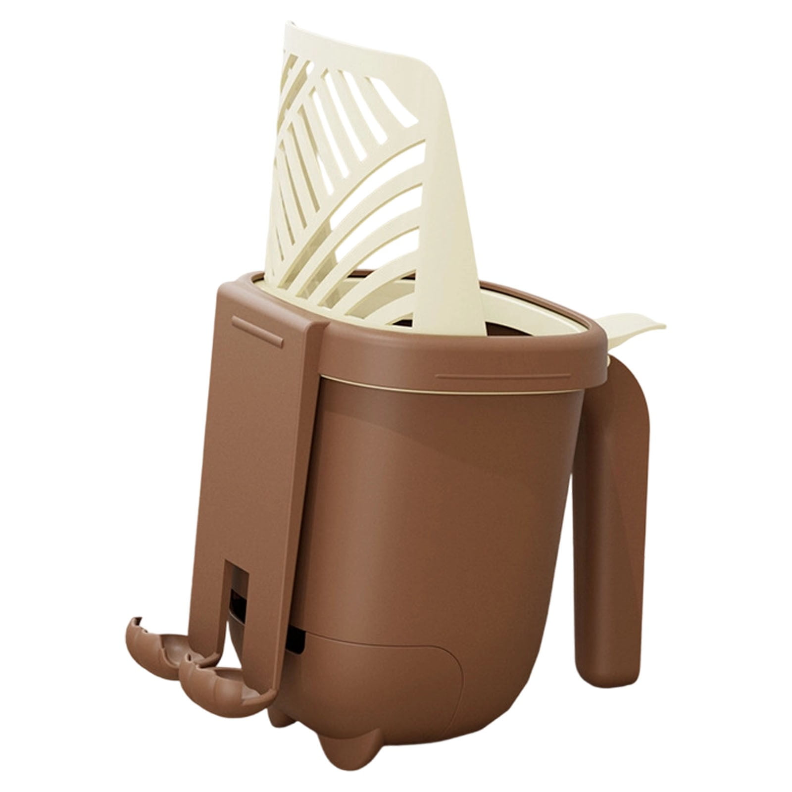 Barhoo Cat Litter Scoop with Storage Container Portable Leak Proof ...