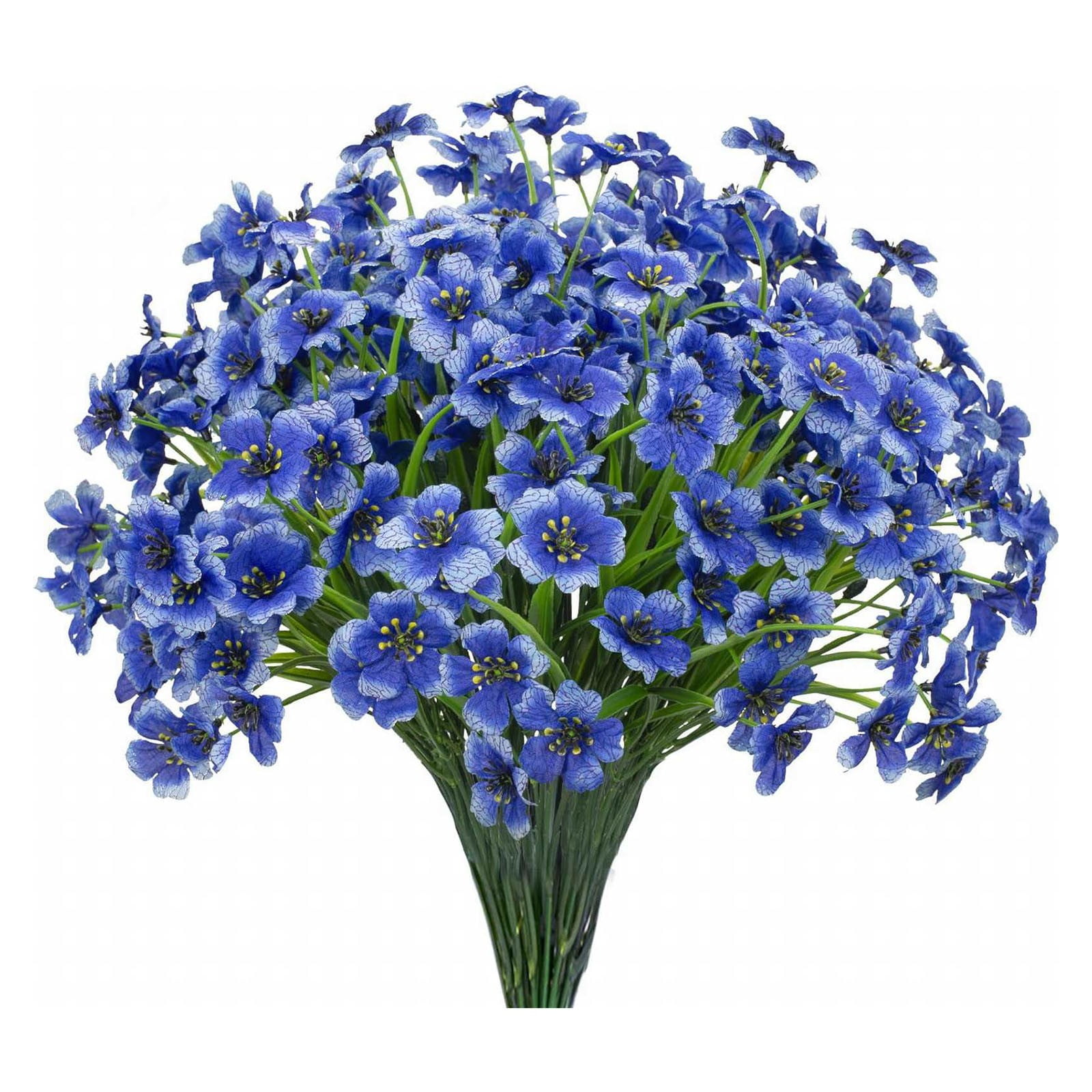 Barhoo Forget Me Not Flowers 6 Piece Artificial Forget Me Not Flowers ...