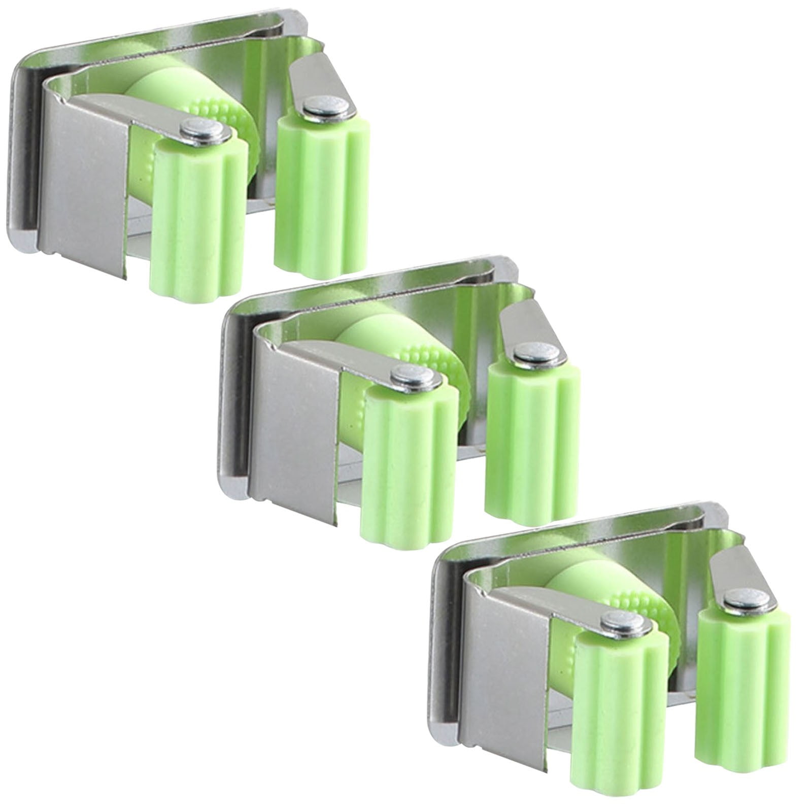 Barhoo Mop Holder Clearance! Mop Holder Wall Mount 3Pc Mop Holder Wall ...