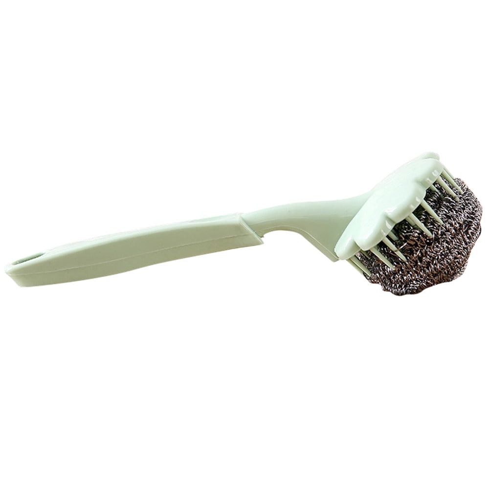 Barhoo Steel Wool Brush Clearance! Cleaning Brush Stainless with Handle ...