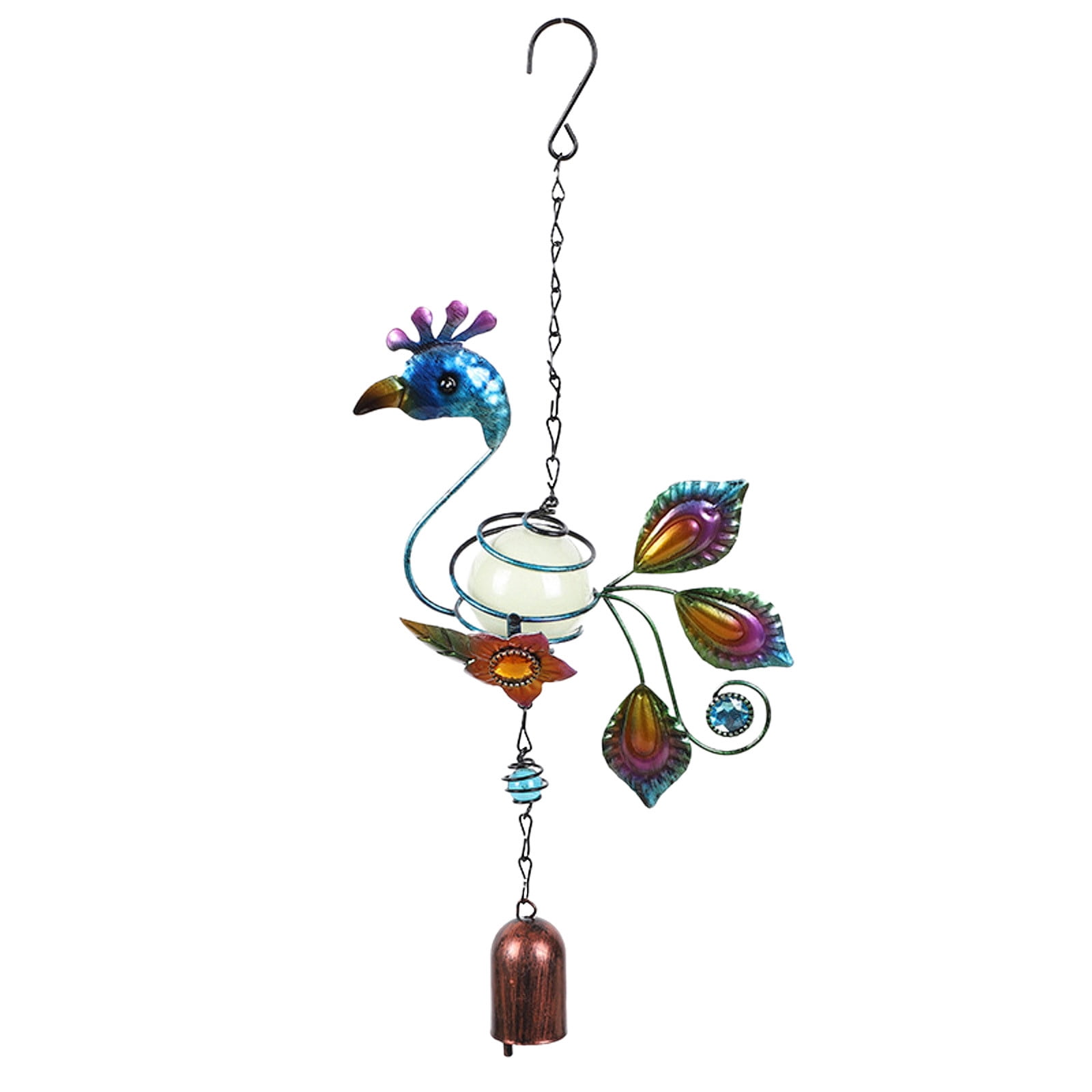 Barhoo Wind Chimes Outdoor Retro Metal Animal Wind Chime Ornaments ...