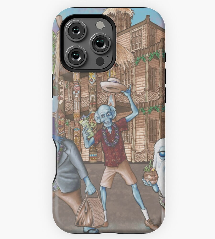Barhopping Ghost Funny Spooky GA3971 Phone Case for iPhone 11 to 17 Pro ...