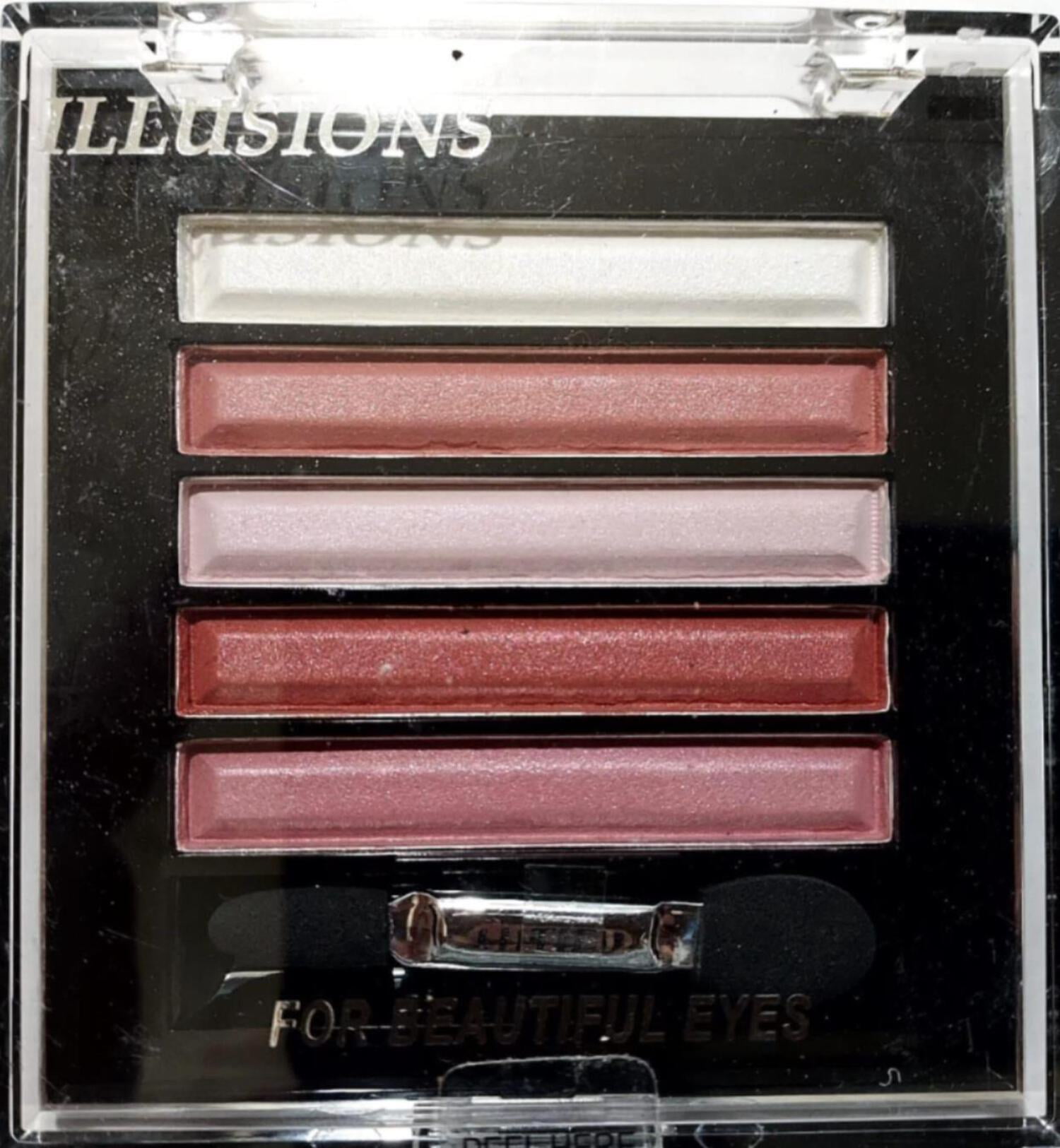 Bari Illusions Beautiful Eye Shadows - 323 Pink Eye Candy - Walmart.com