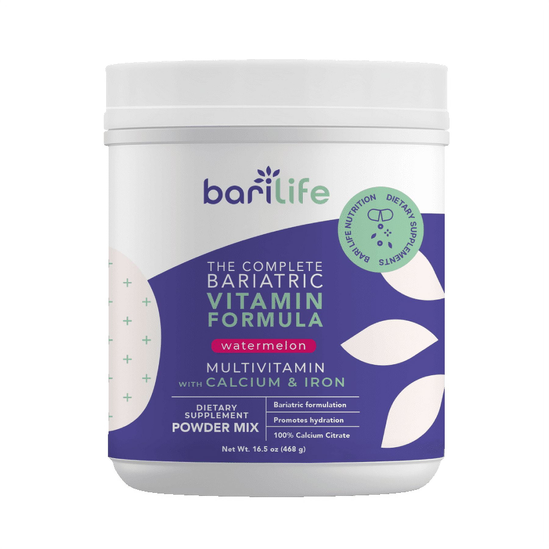 Bari Life Complete Bariatric Multivitamin Powder – Watermelon Size: Tub ...