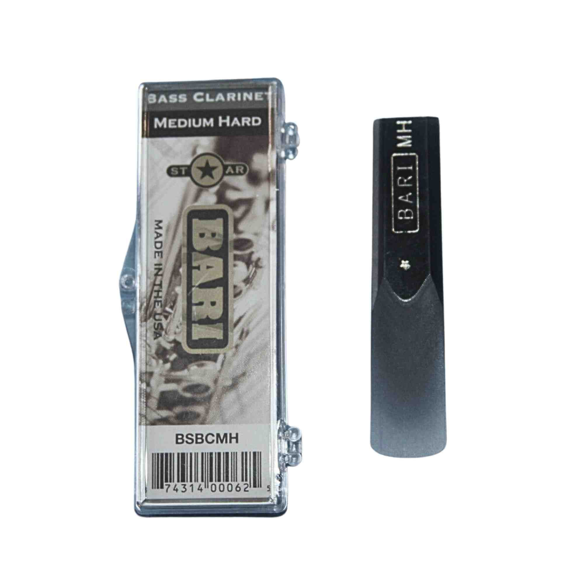 Bari Woodwind Star Bb Bass Clarinet Synthetic Reed Strength Medium Hard ...
