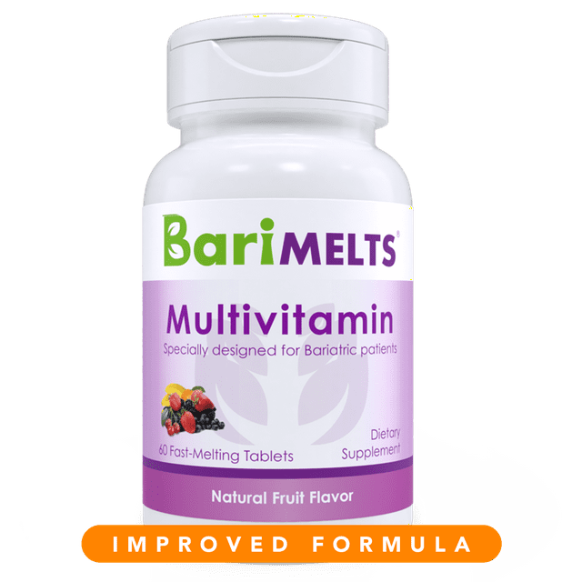 BariMelts Bariatric Multivitamin, 60 Fast-Dissolving Tablets, Post ...