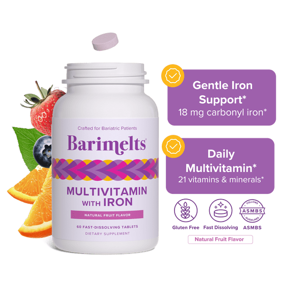 Bariatric Choice Once-Daily Bariatric Multivitamin with 45 mg Iron ...