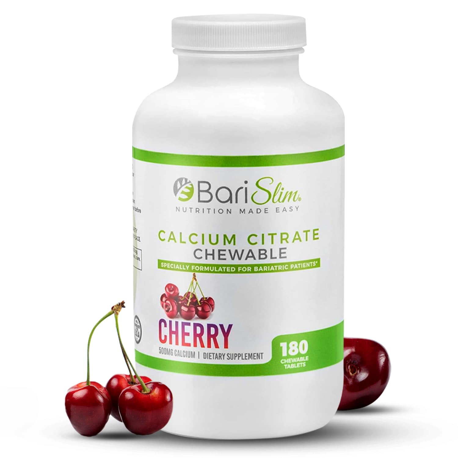 BariSlim Bariatric Calcium Citrate with Magnesium & Vitamin D Tabs ...