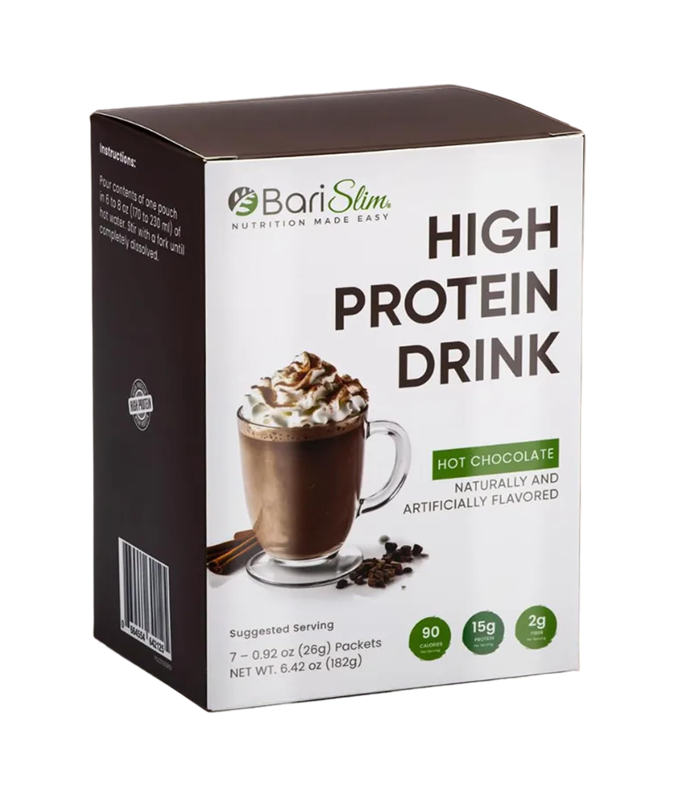 BariSlim Bariatric High Protein Drink Mix - Promotes Muscle Recovery ...